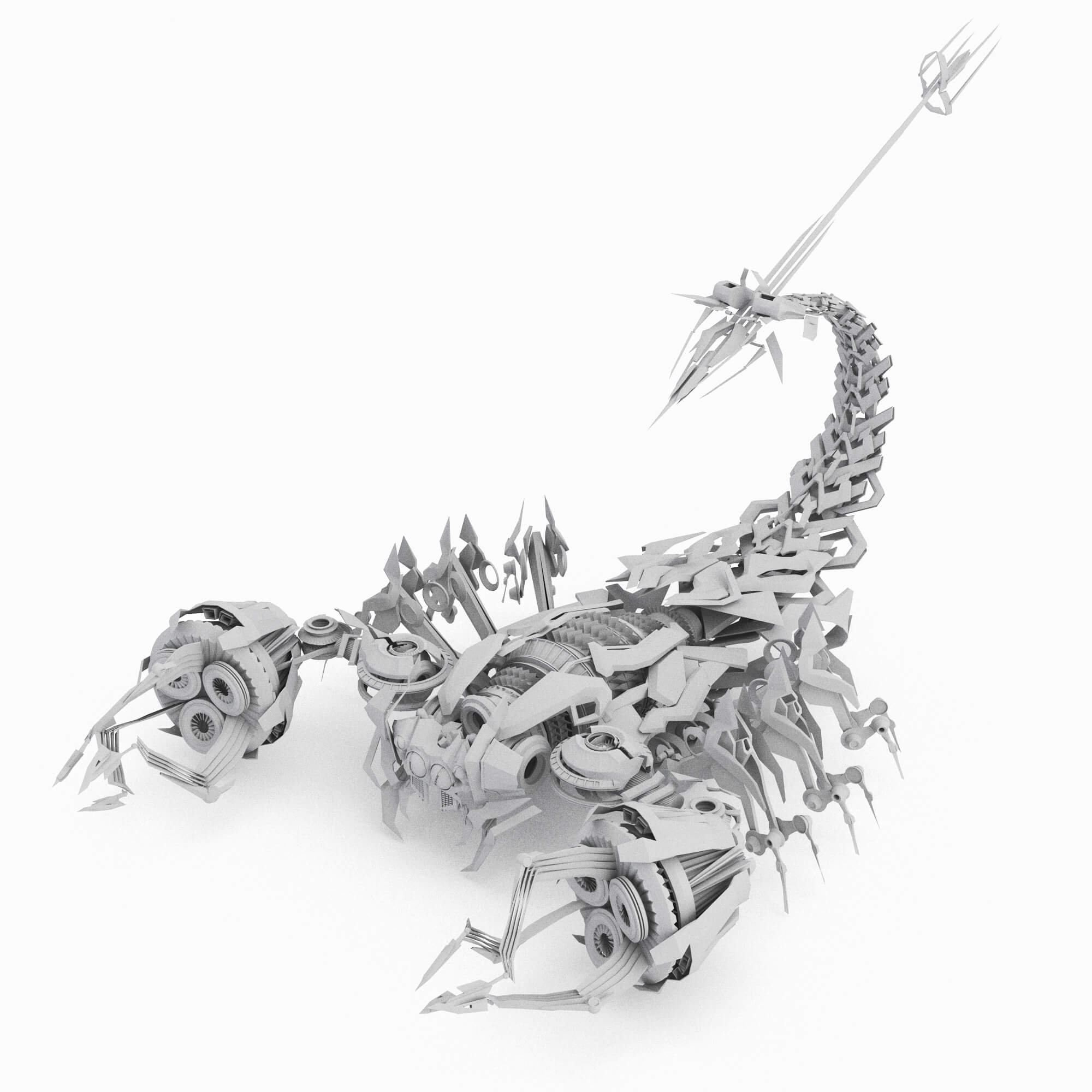 Transformers - Scorpion 3D Model by DennyCG