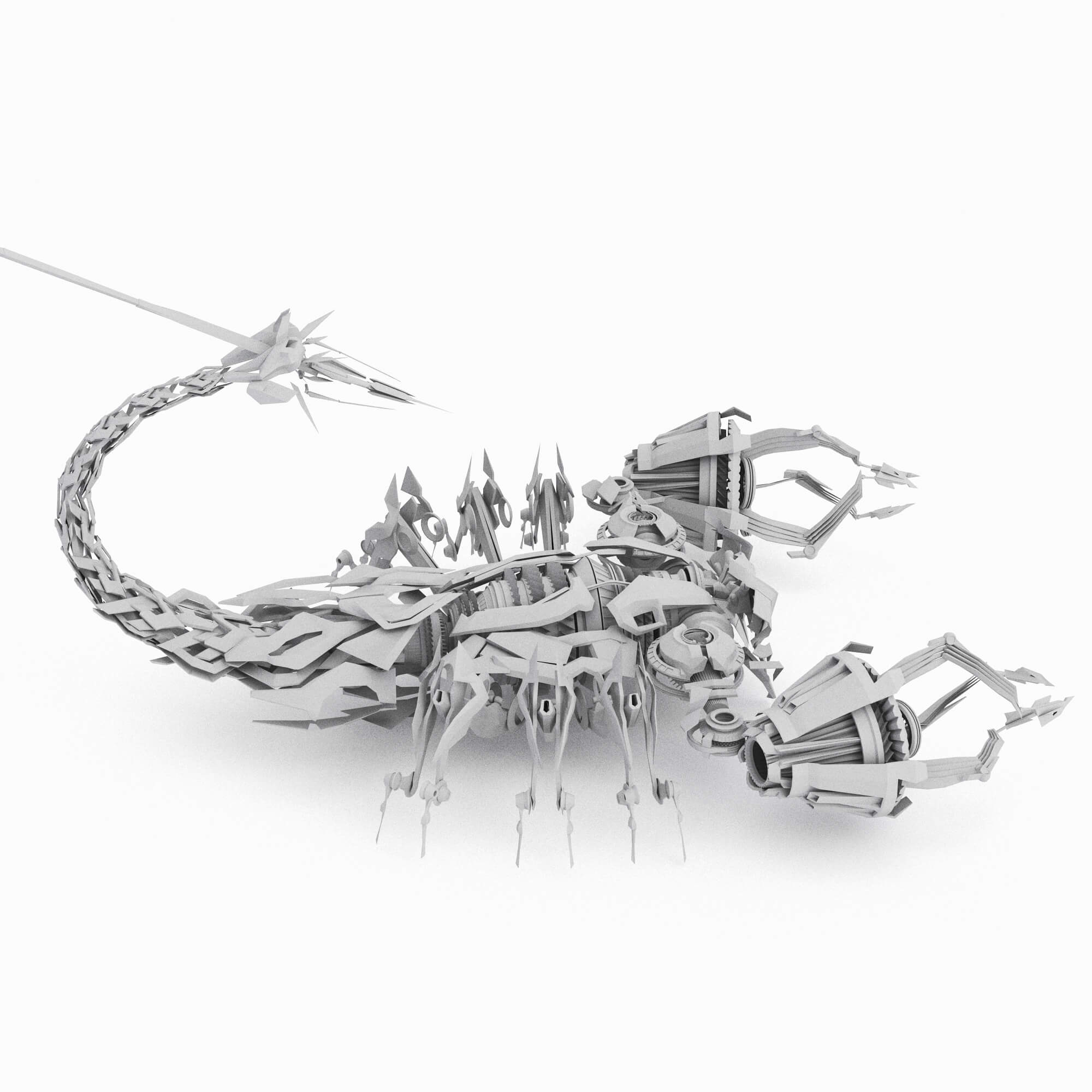 Transformers - Scorpion 3D Model by DennyCG