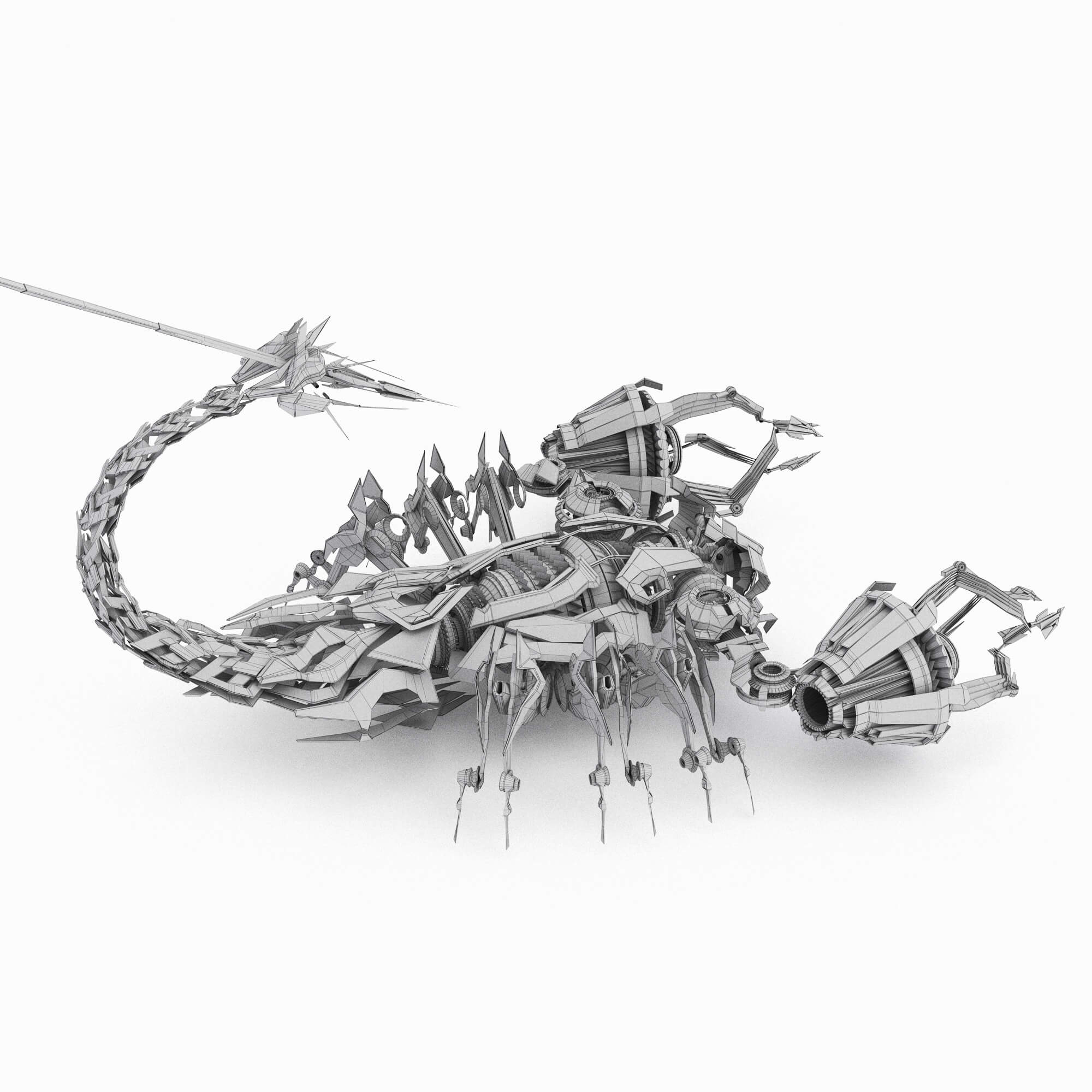 Transformers - Scorpion 3D Model by DennyCG