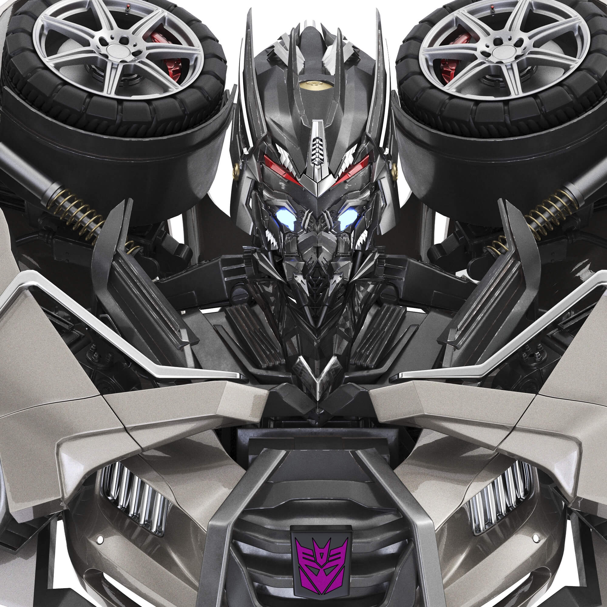 Transformers 3 Soundwave Face Bumblebee Vs. Soundwave DOTM