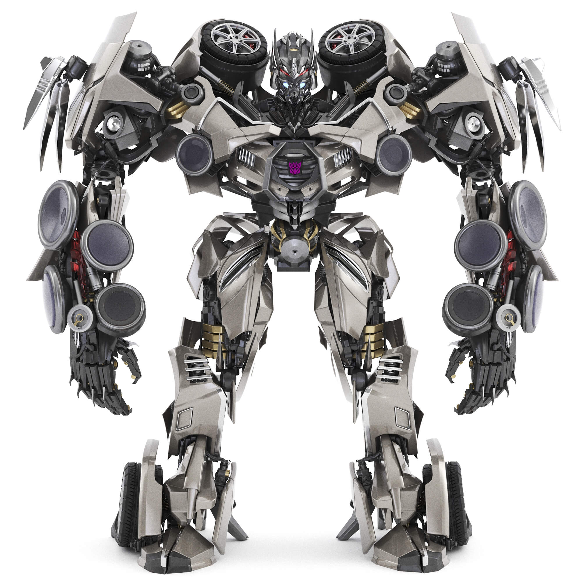 Transformers - Soundwave 3D Model by DennyCG