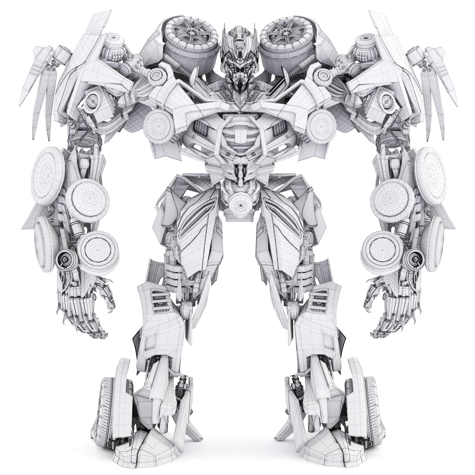 Transformers - Soundwave 3D Model by DennyCG