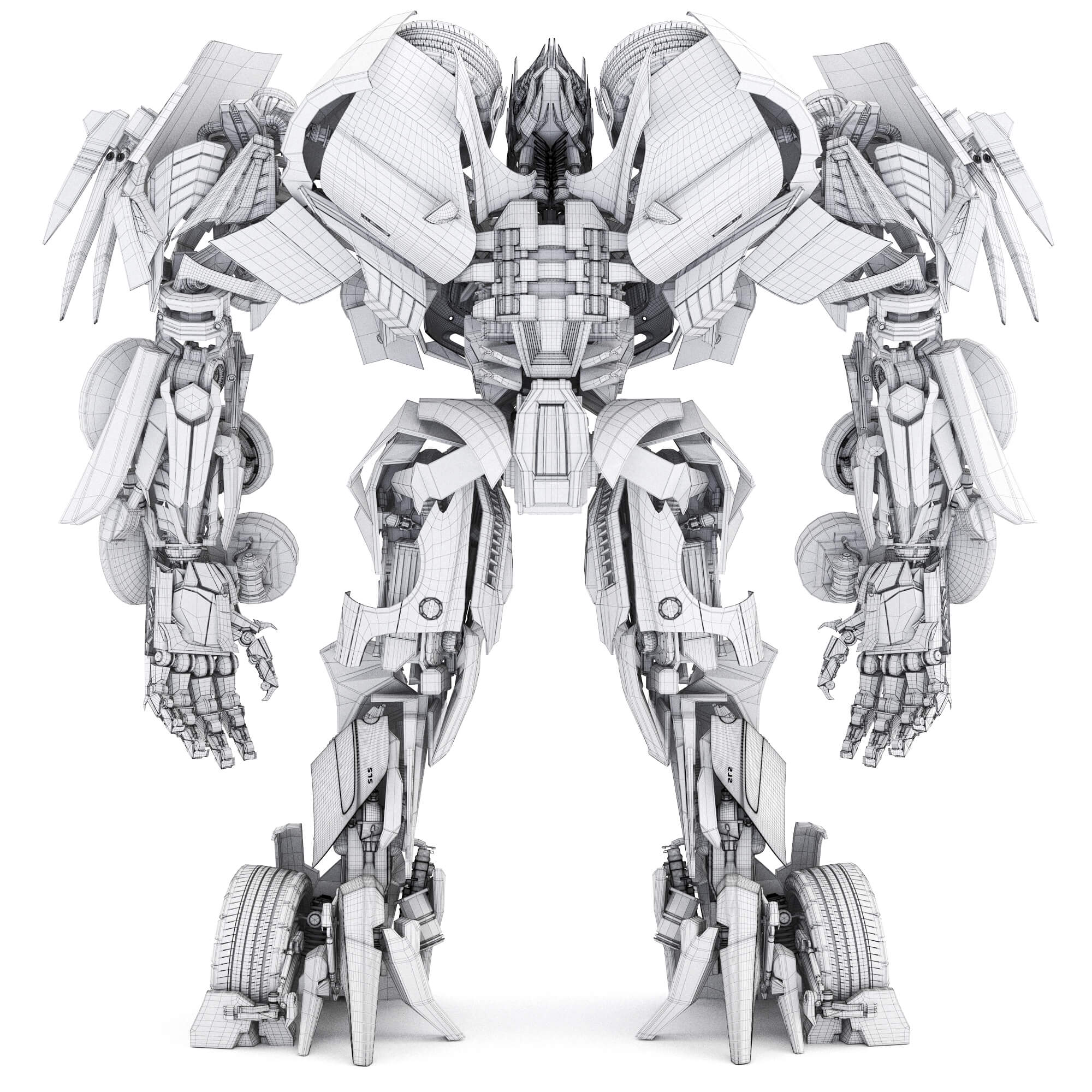 Transformers - Soundwave 3D Model by DennyCG