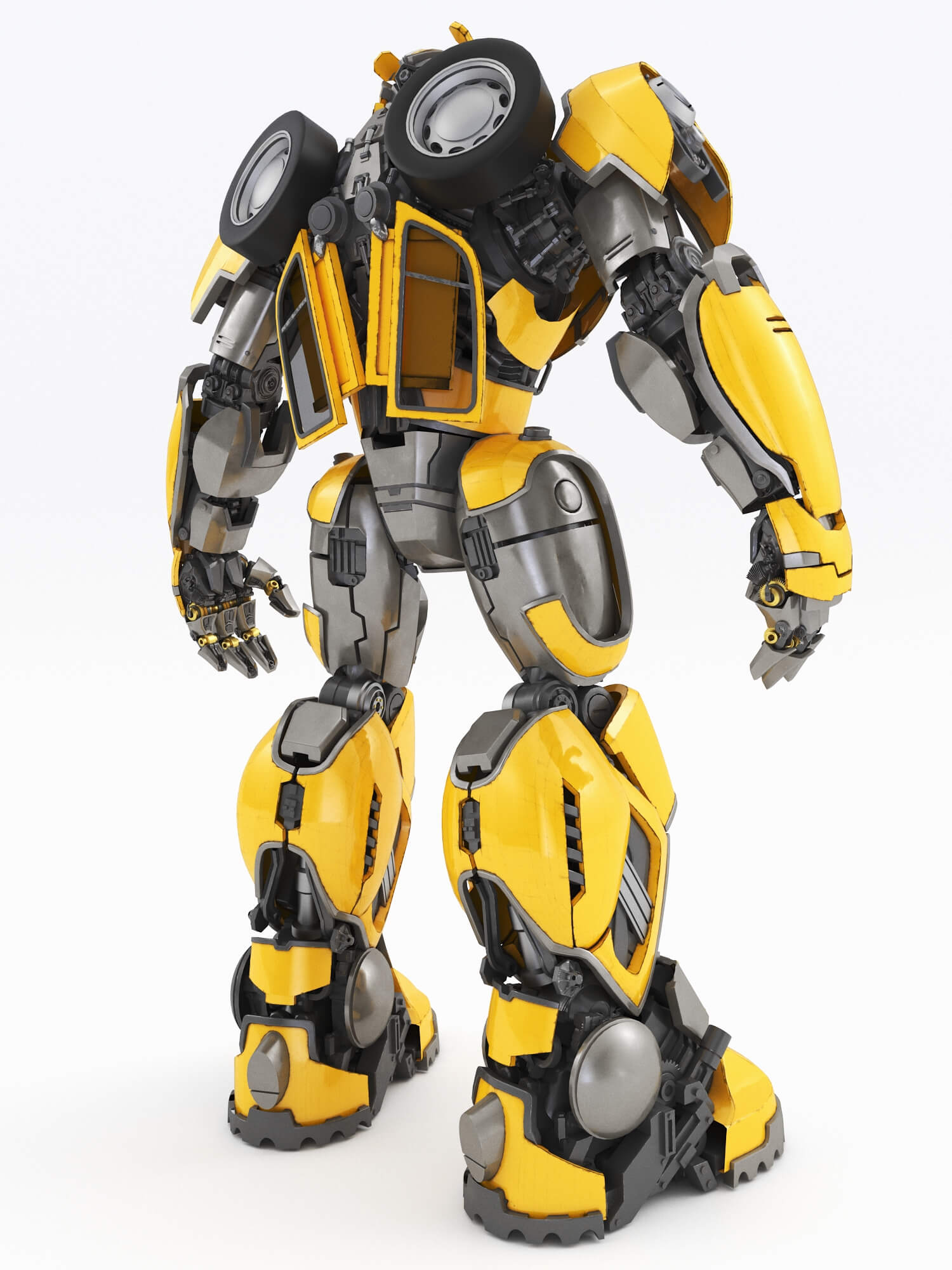 3D Transformers- Bumblebee 2019 by DennyCG