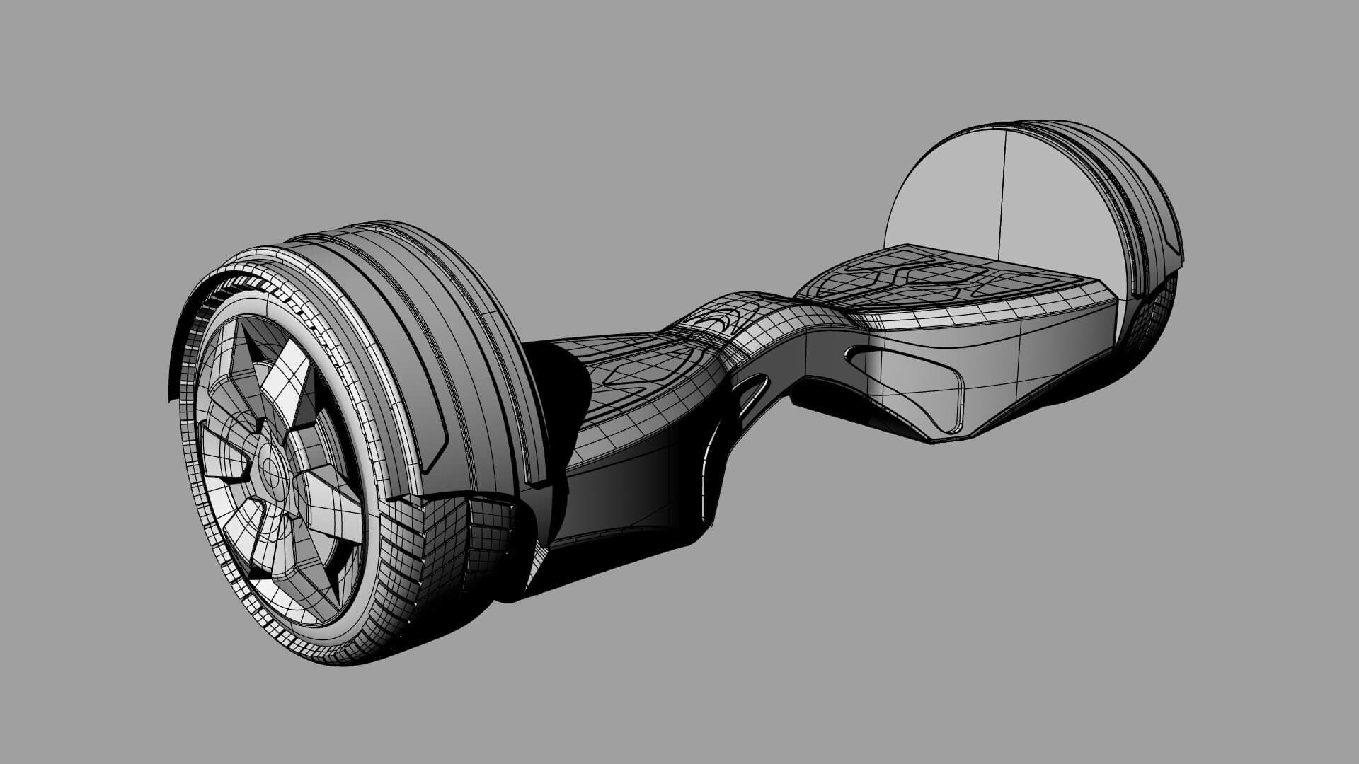 Balance Car - 3D Model by DennyCG