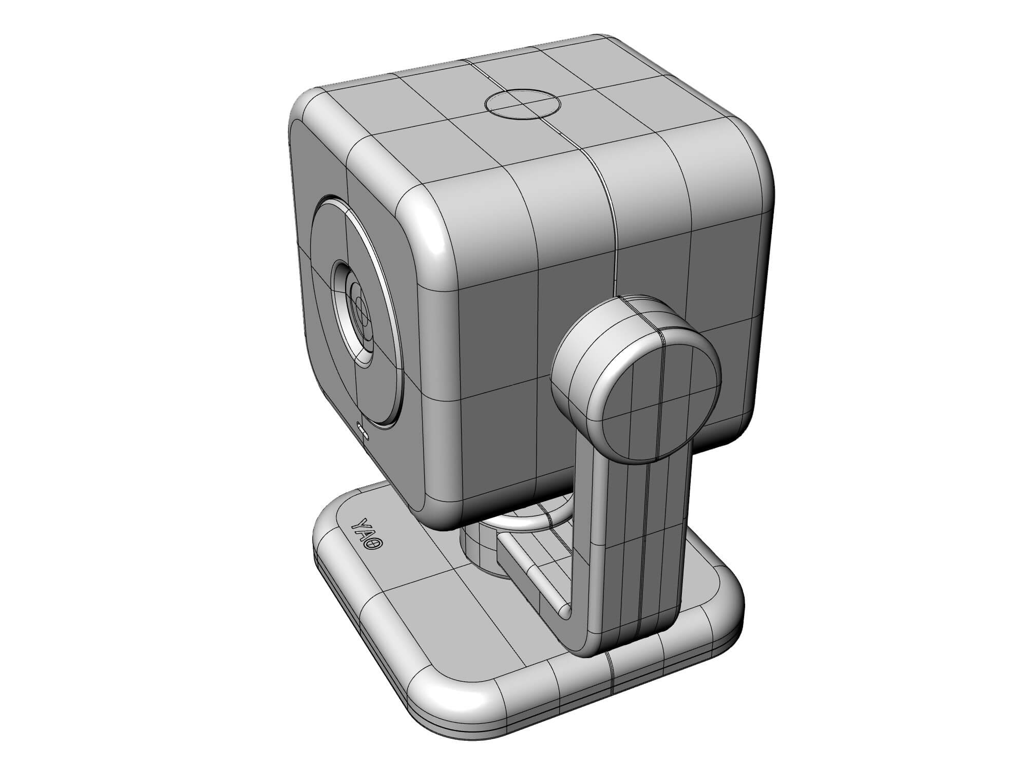 Camera 02 3D Model by DennyCG