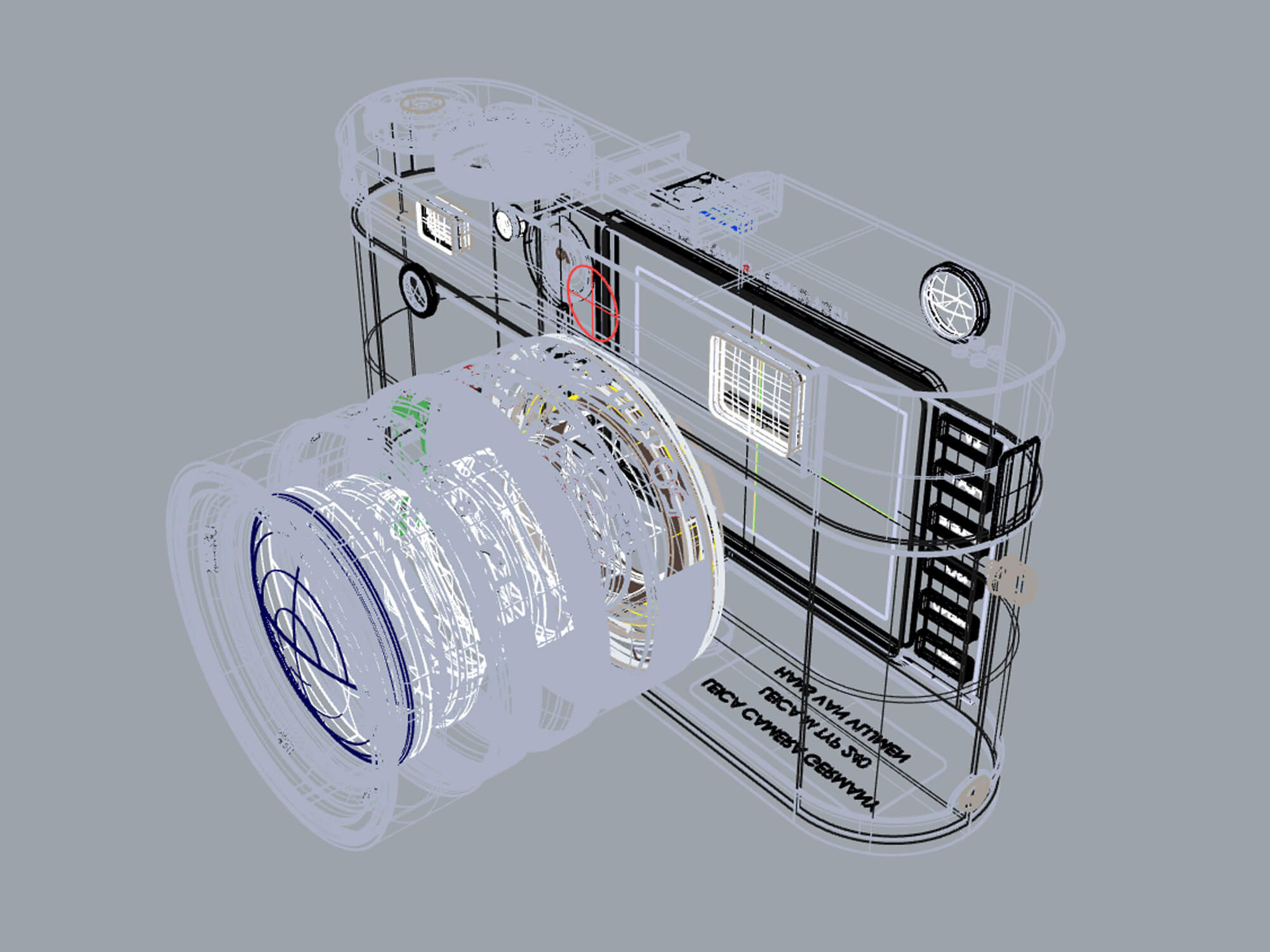 Camera 05 3D Model by DennyCG