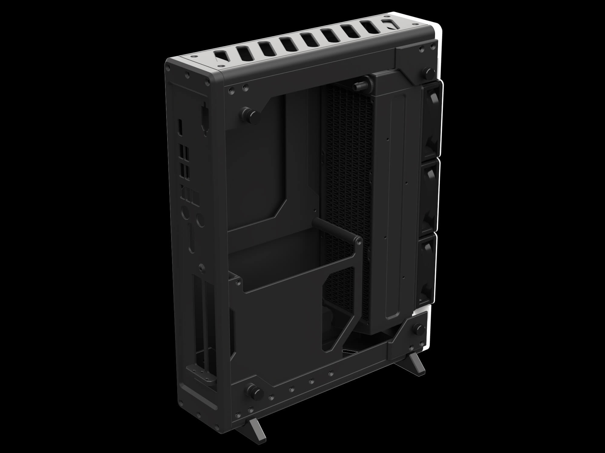 Computer Case 01 - 3D Model by DennyCG