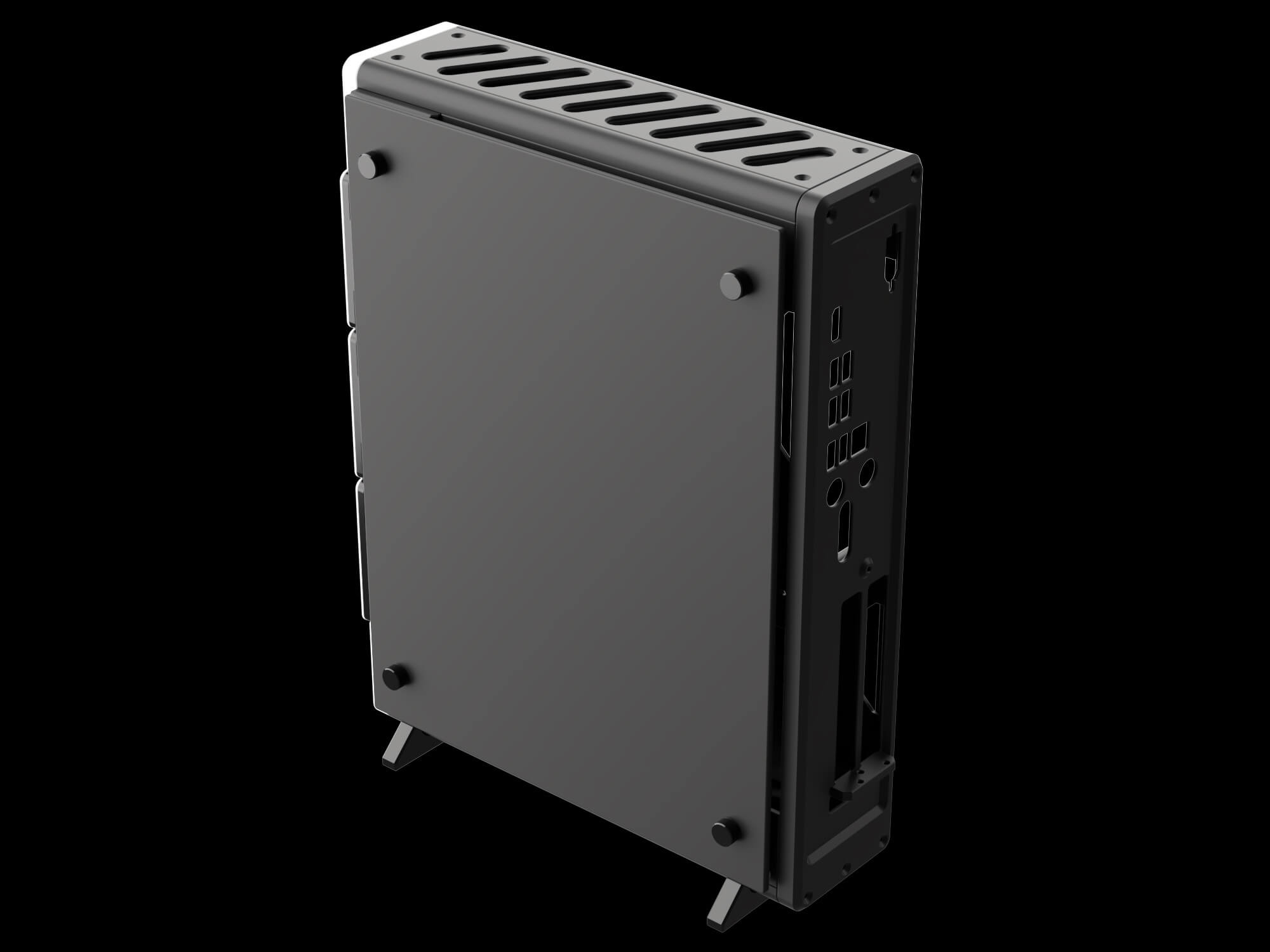 Computer Case 01 - 3D Model by DennyCG