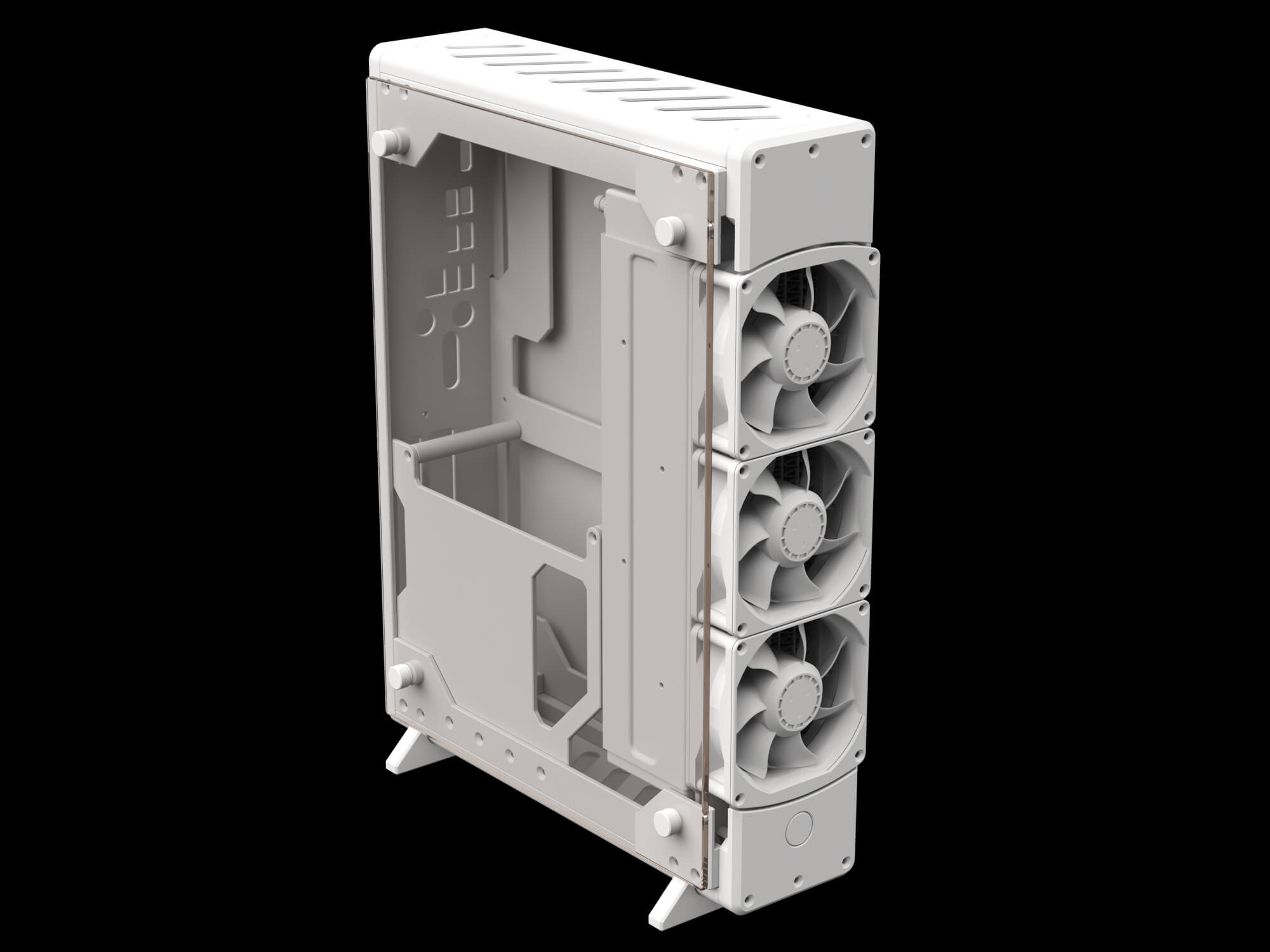 Computer Case 01 - 3D Model by DennyCG