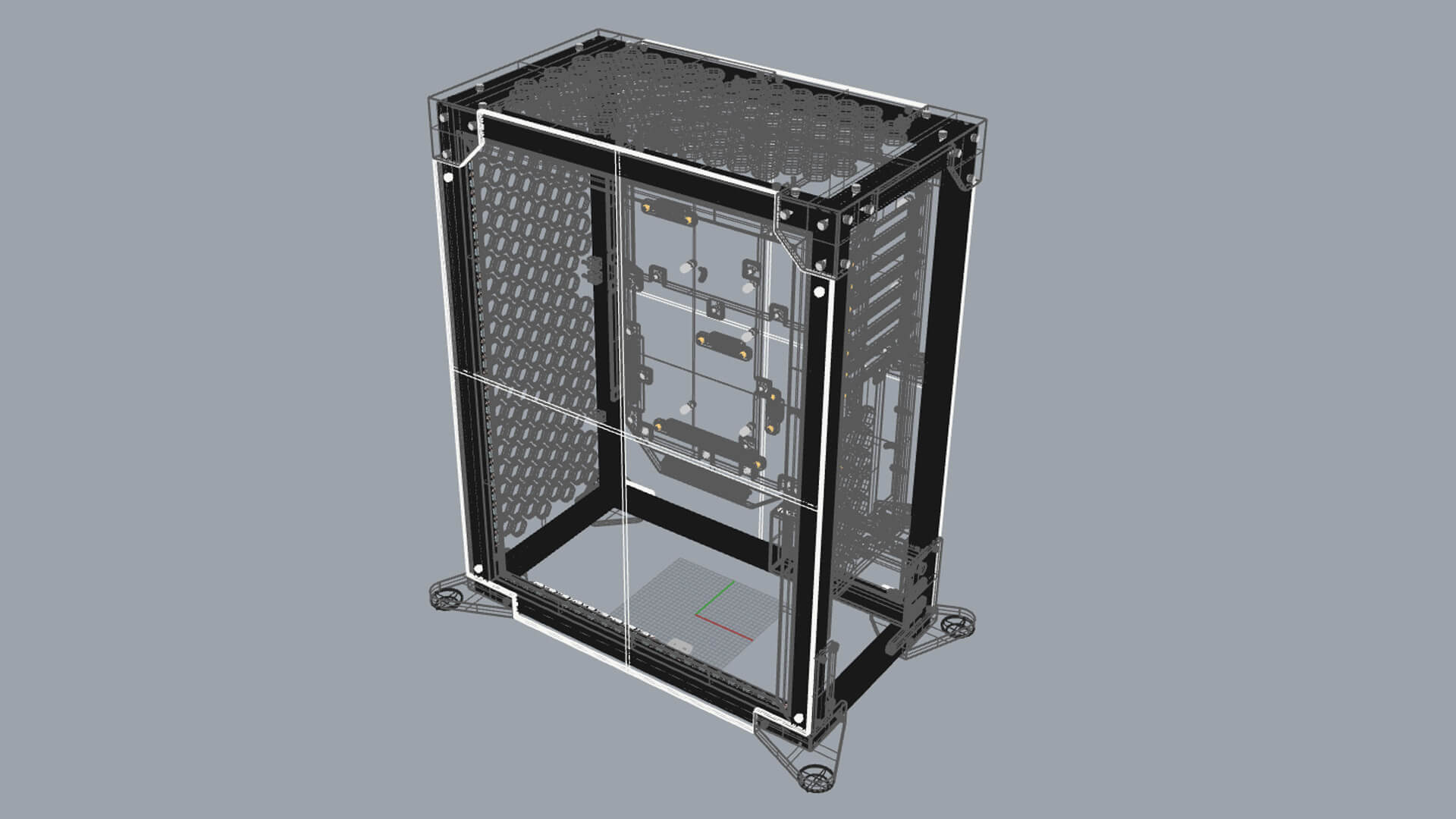 Computer Case 03 - 3D Model by DennyCG