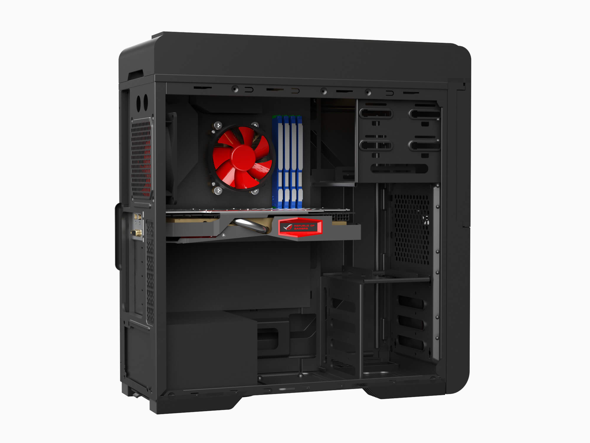 Computer Case 04 - 3D Model by DennyCG