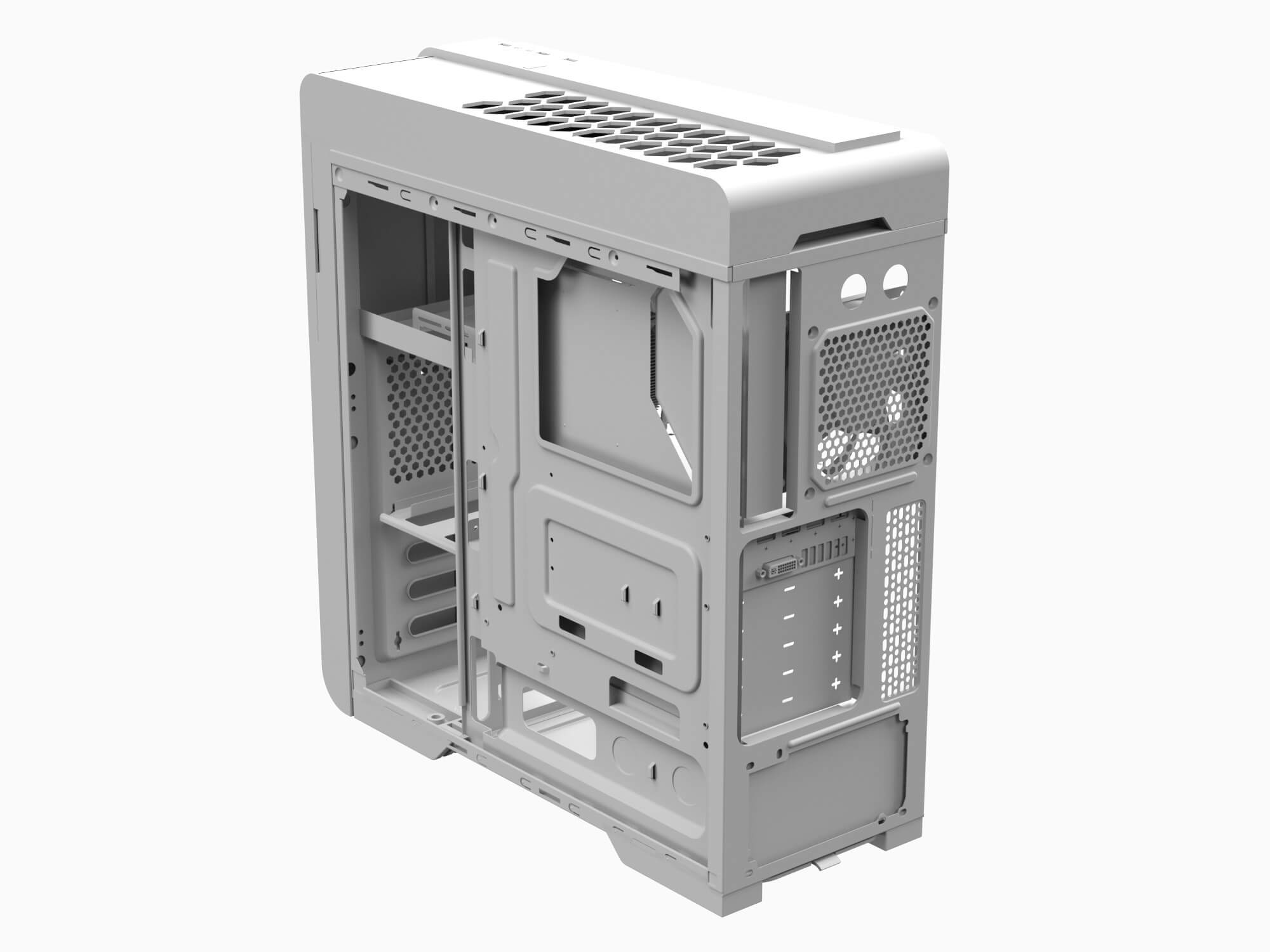 Computer Case 04 - 3D Model by DennyCG