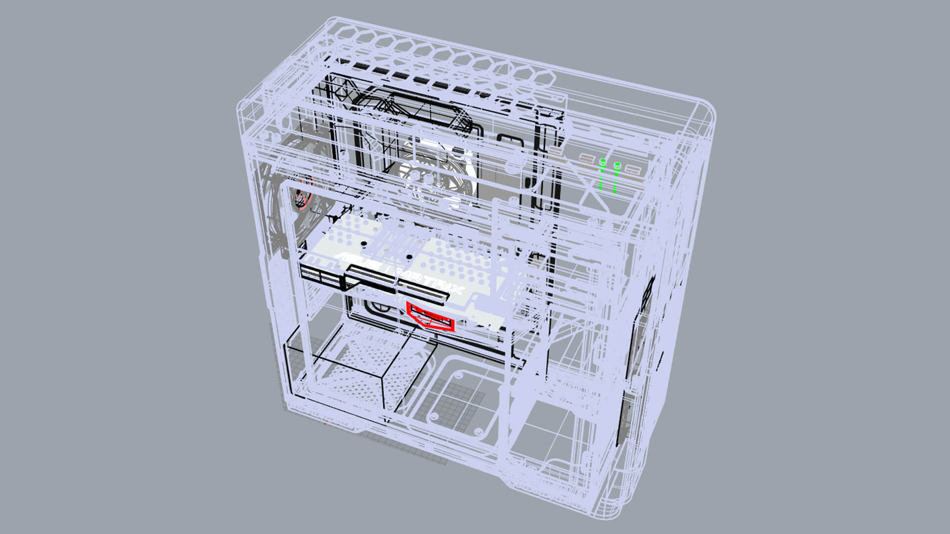 Computer Case 04 - 3D Model by DennyCG