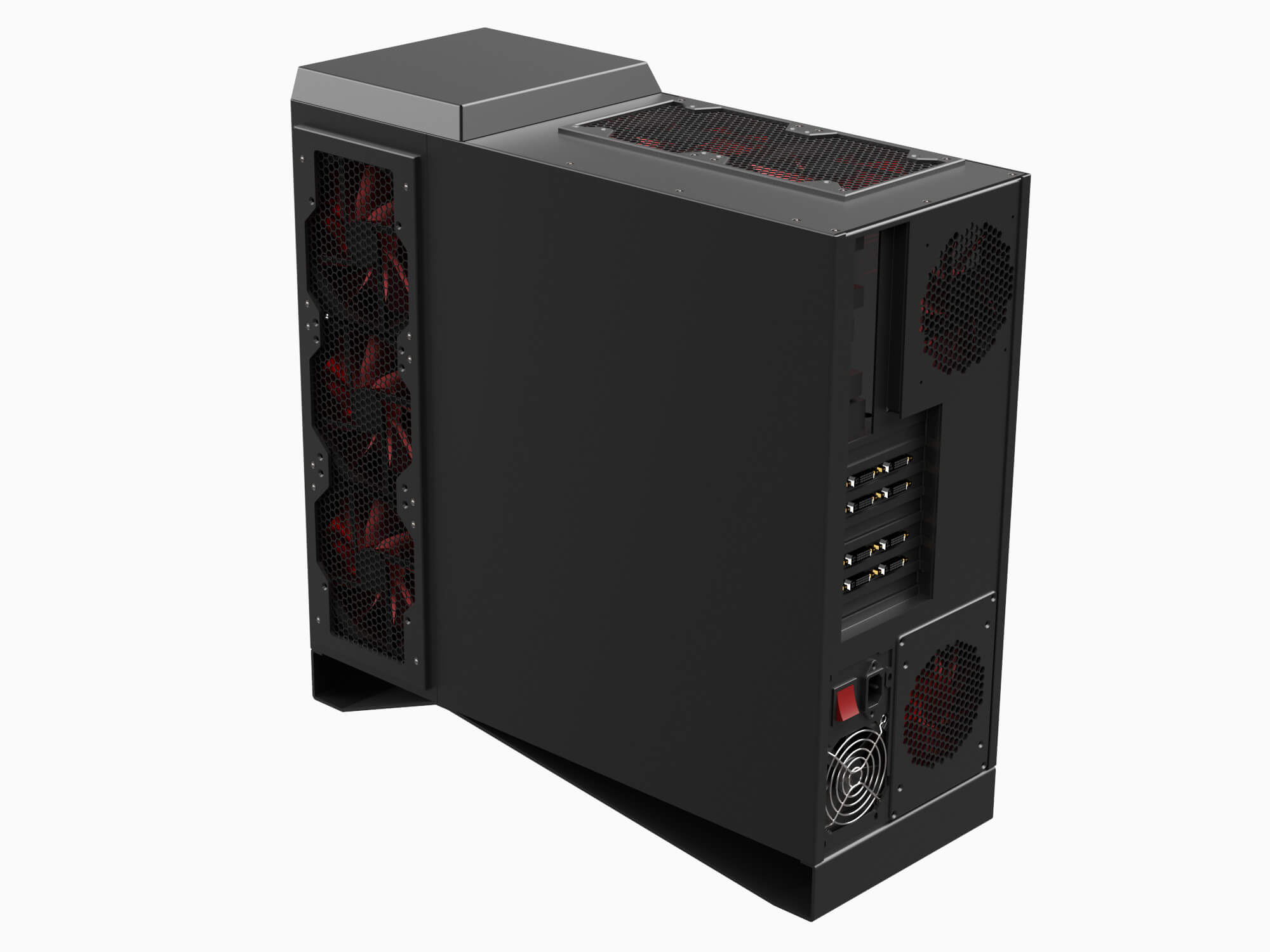 Computer Case 05 - 3D Model by DennyCG