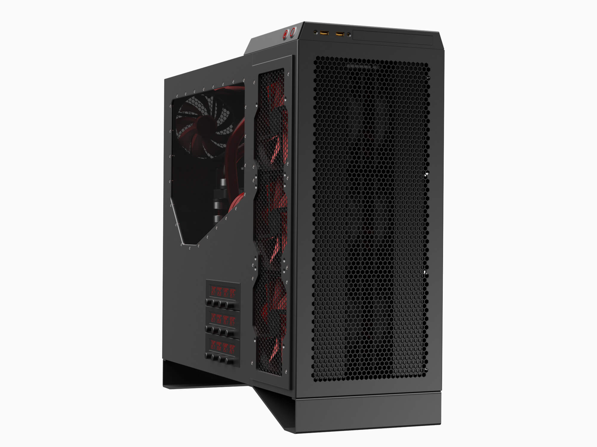 Computer Case 05 - 3D Model by DennyCG