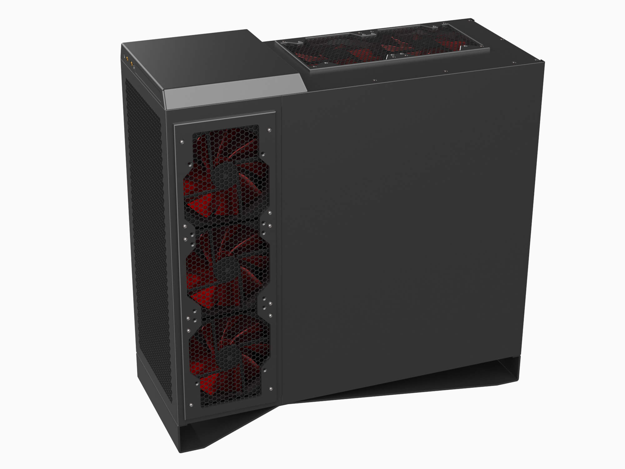 Computer Case 05 - 3D Model by DennyCG