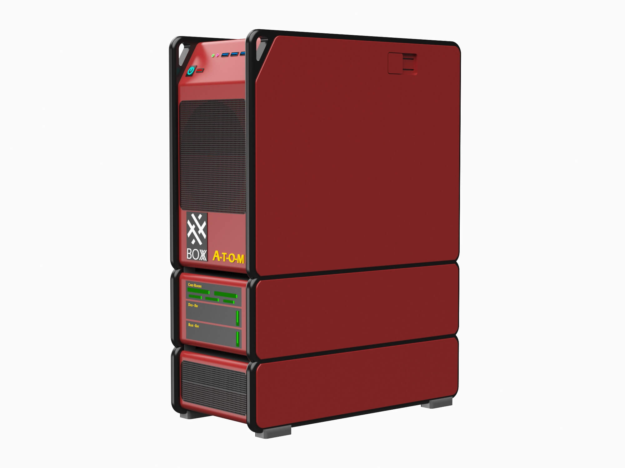 PC Case, Laptop and Keyboard Collection 9 in 1 by DennyCG