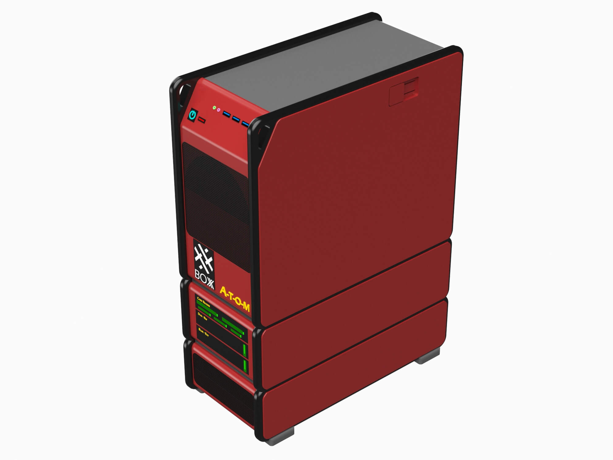 PC Case, Laptop and Keyboard Collection 9 in 1 by DennyCG