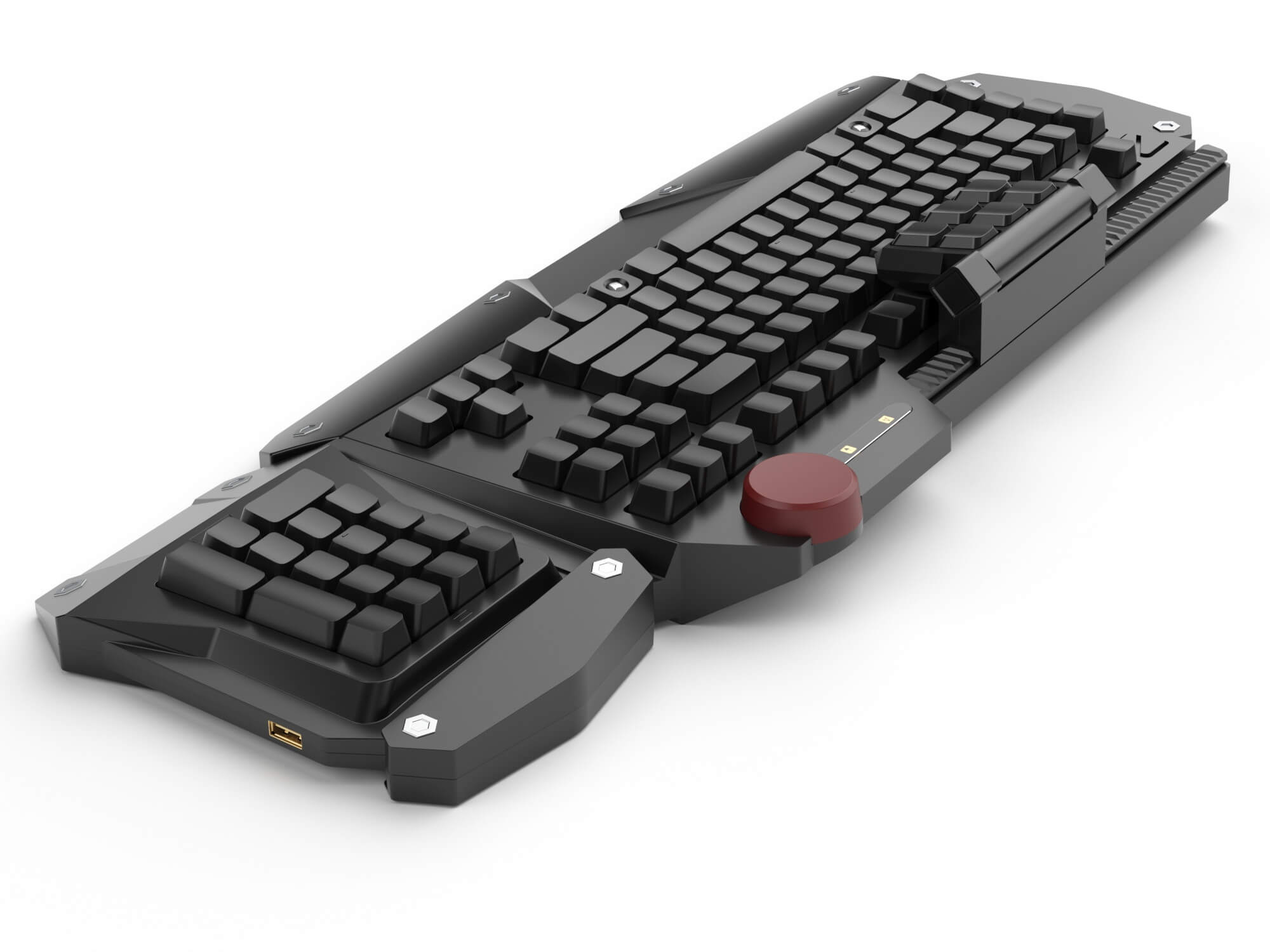 Computer Keyboard 02 - 3D Model by DennyCG