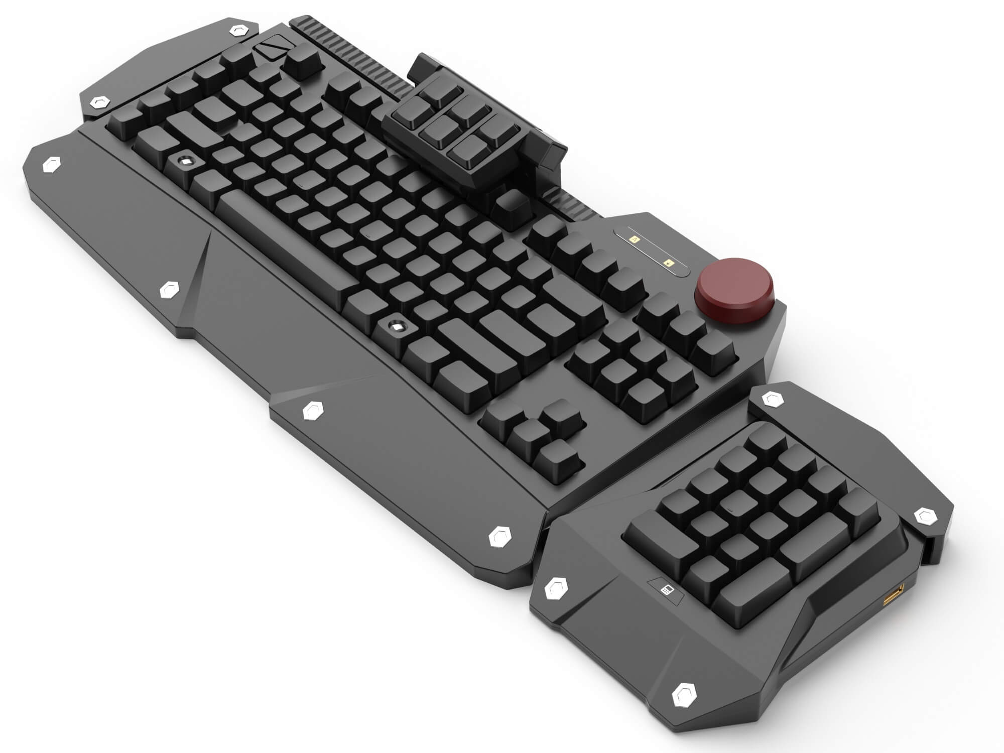 Computer Keyboard 02 - 3D Model by DennyCG