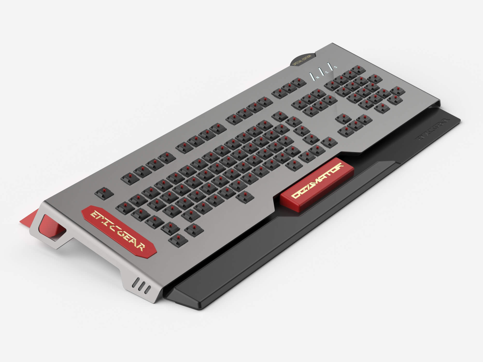 Computer Keyboard 03 - 3D Model by DennyCG