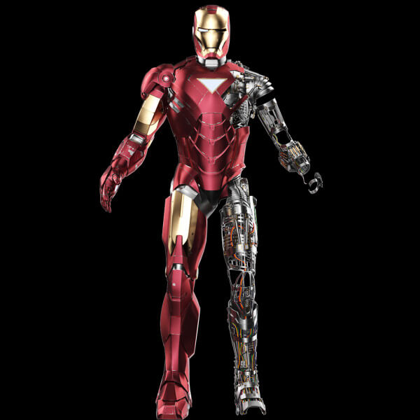 Iron Man 18 3D Render | RenderHub Gallery