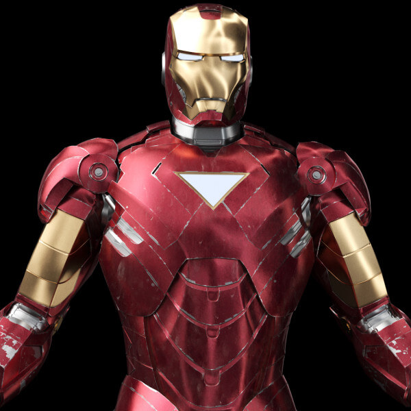 Iron Man 17 3D Render | RenderHub Gallery