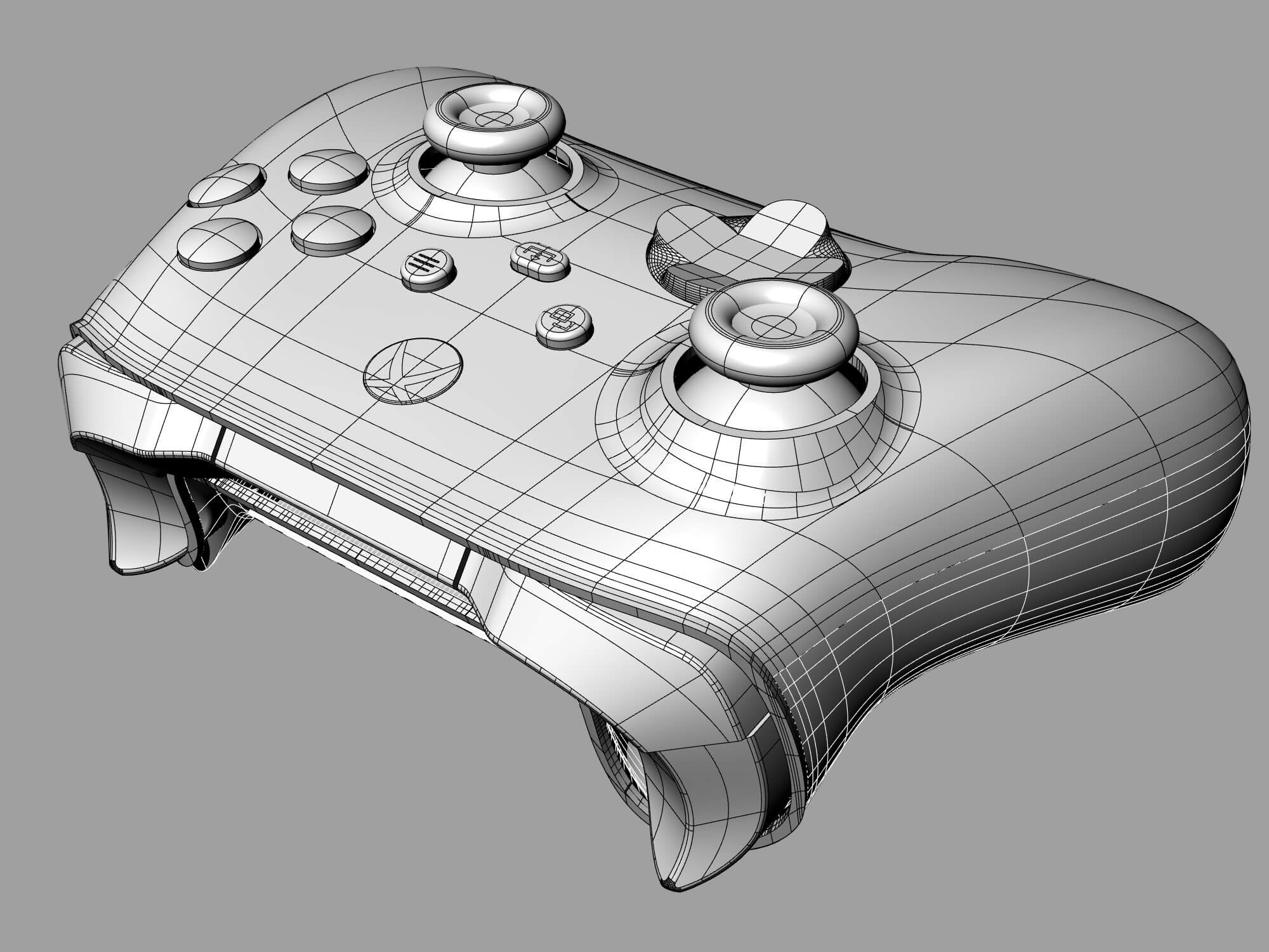 Gamepad 03 3D Model by DennyCG