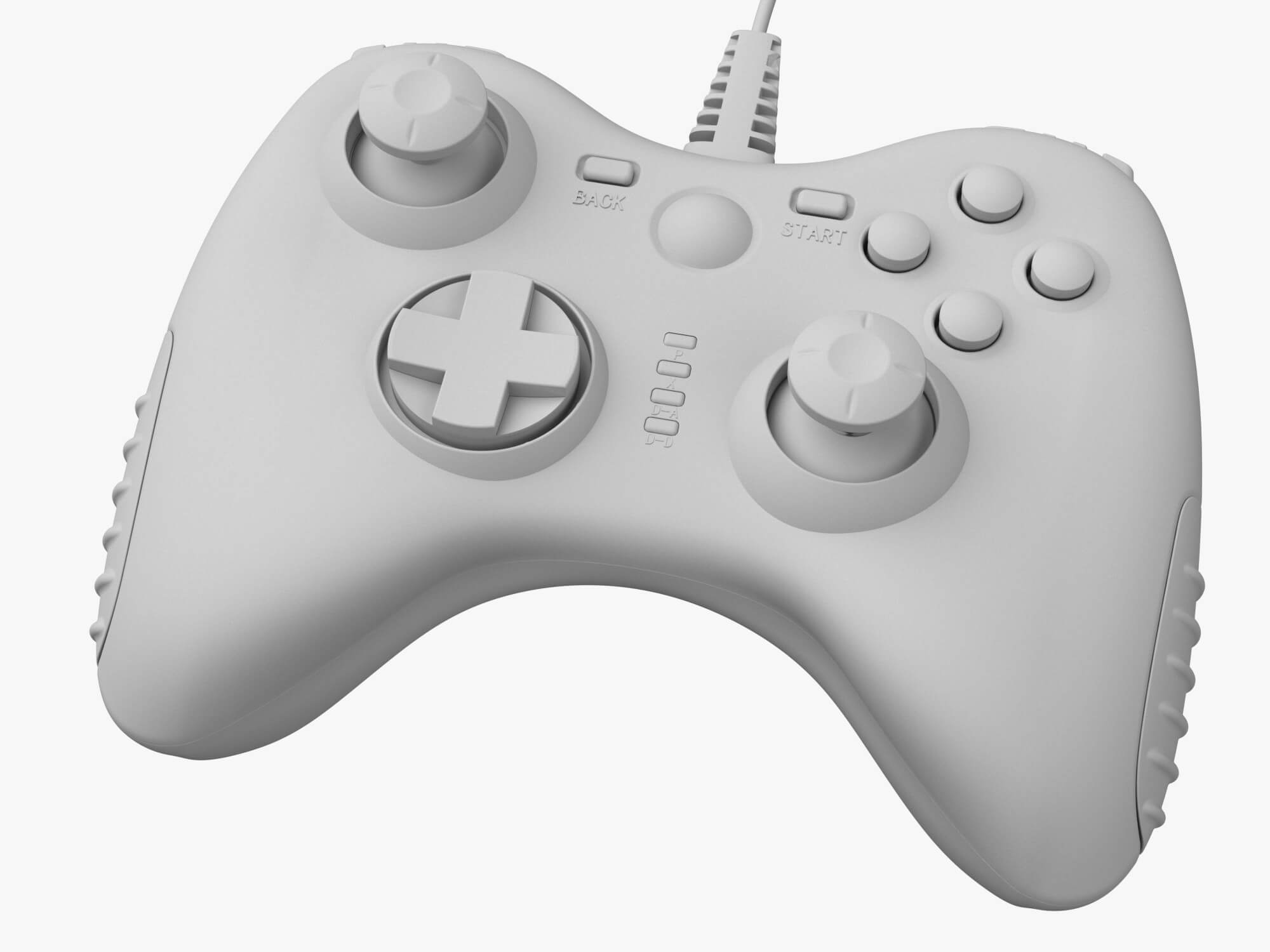 Gamepad 04 3D Model by DennyCG