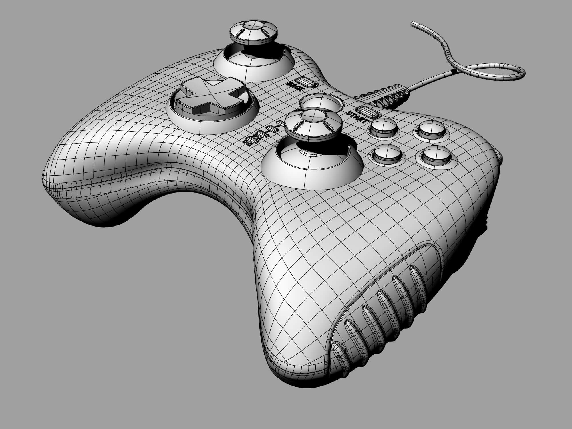 Gamepad 04 3D Model by DennyCG