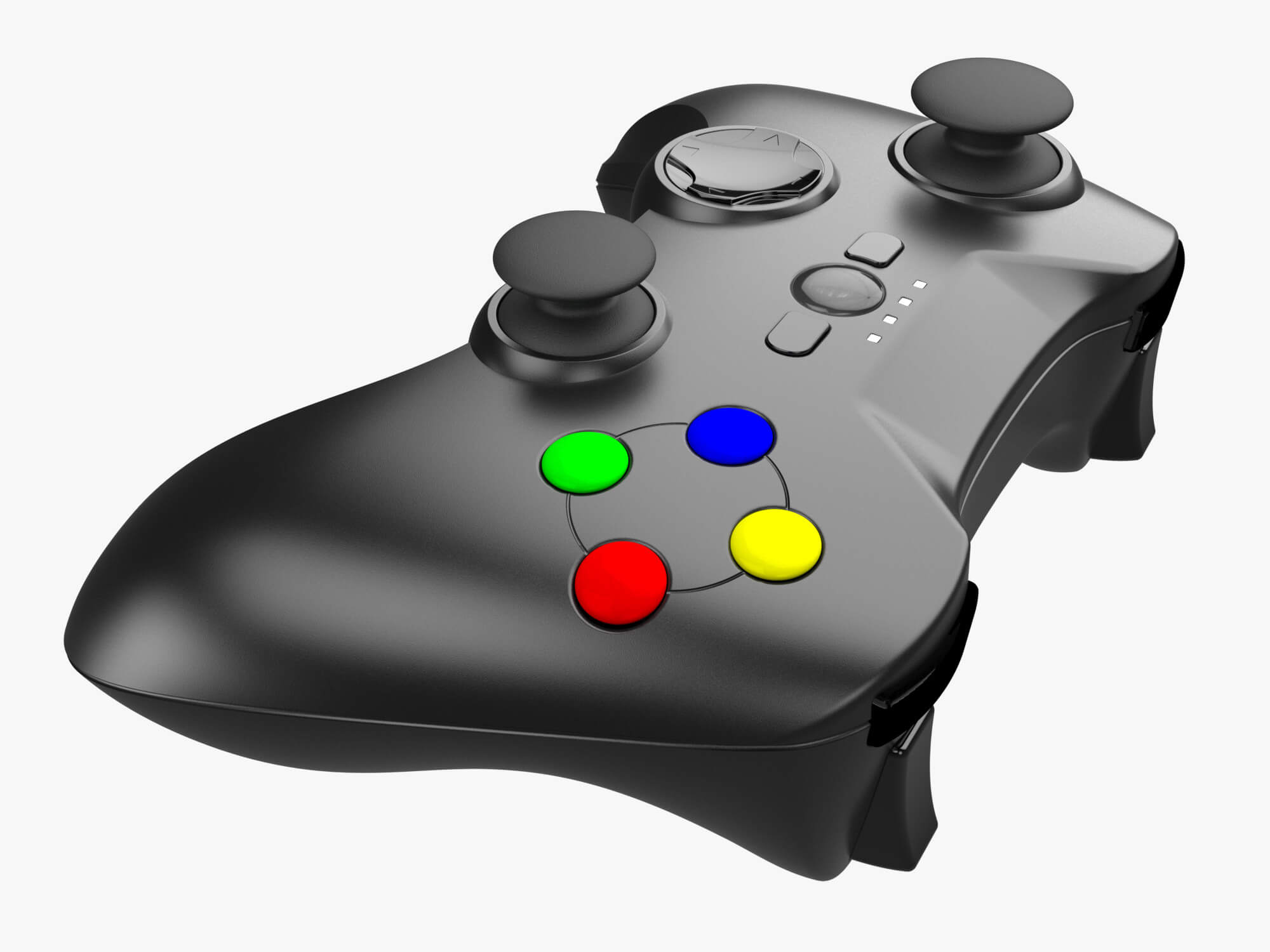 Gamepad 05 - 3D Model by DennyCG