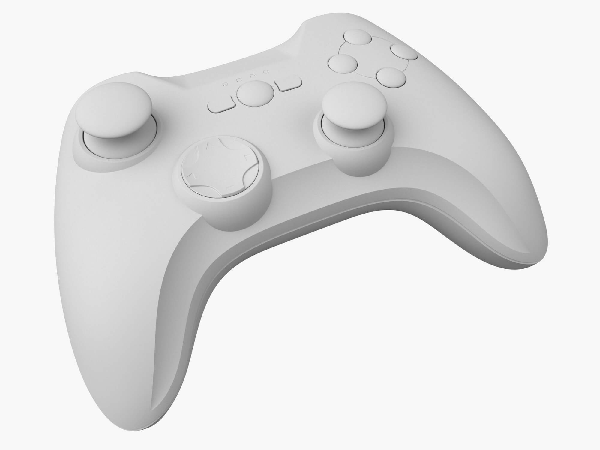 Gamepad 05 - 3D Model by DennyCG