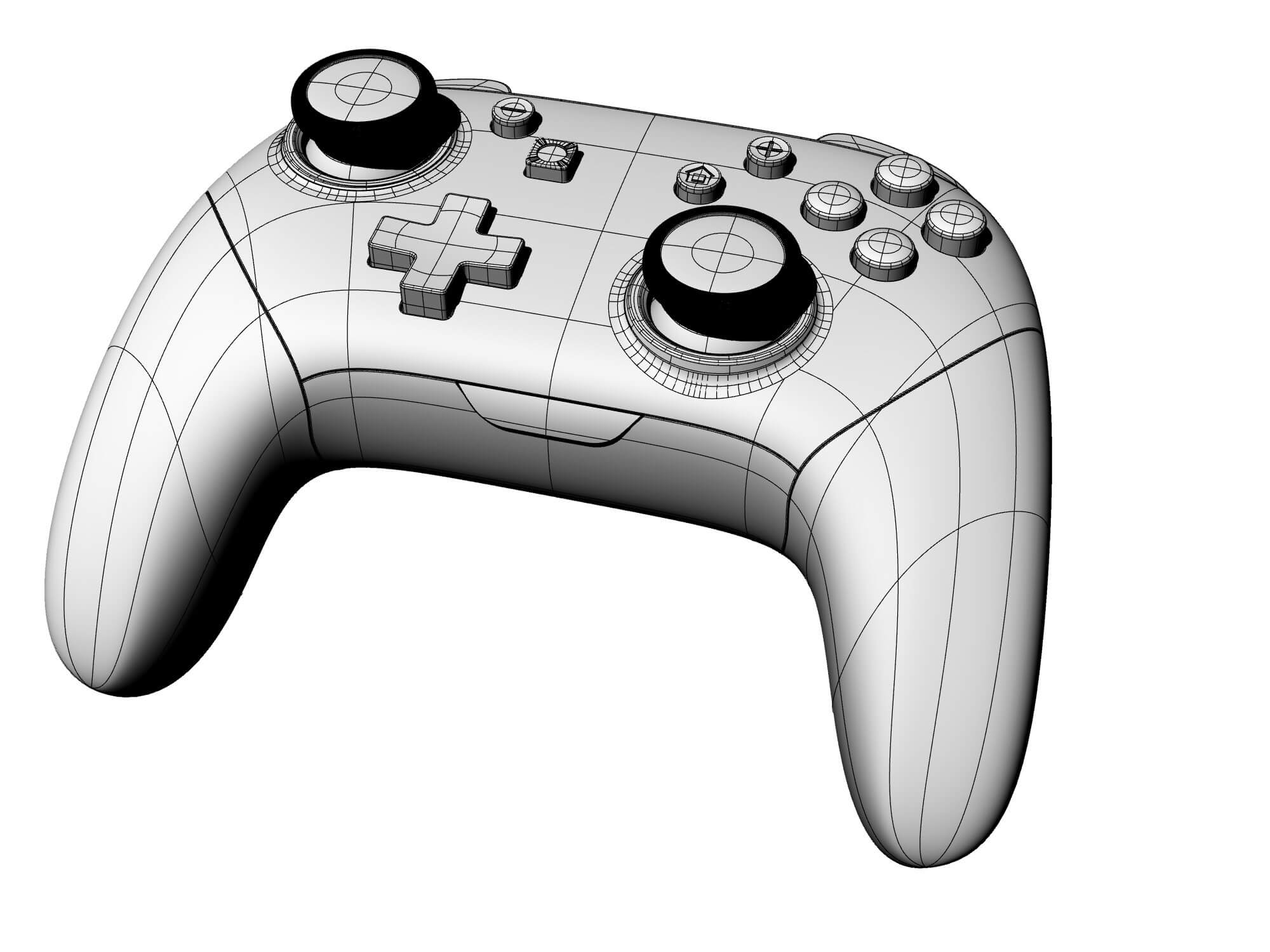 Gamepad 06 3D Model by DennyCG