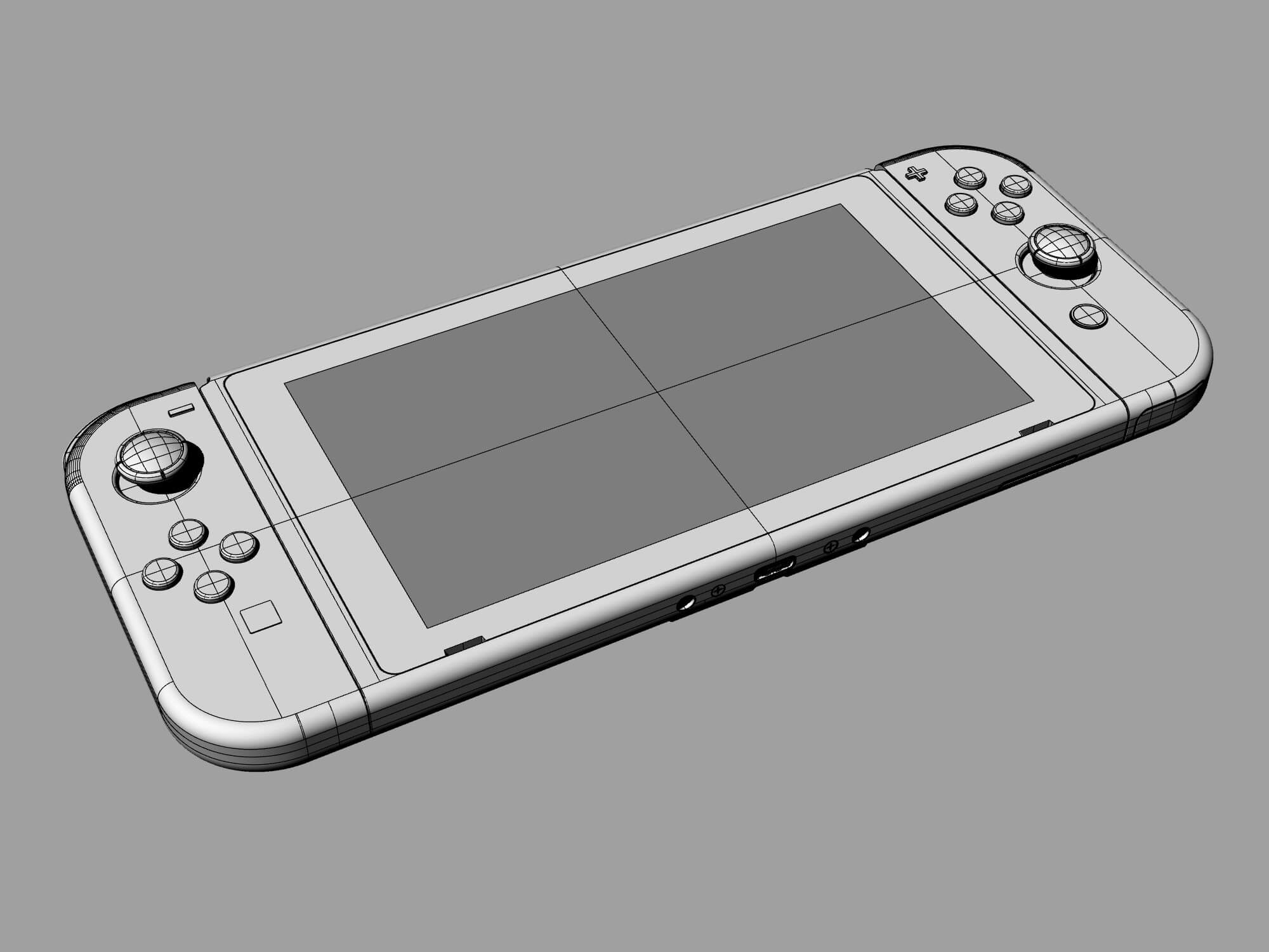 Gamepad 07 3D Model by DennyCG