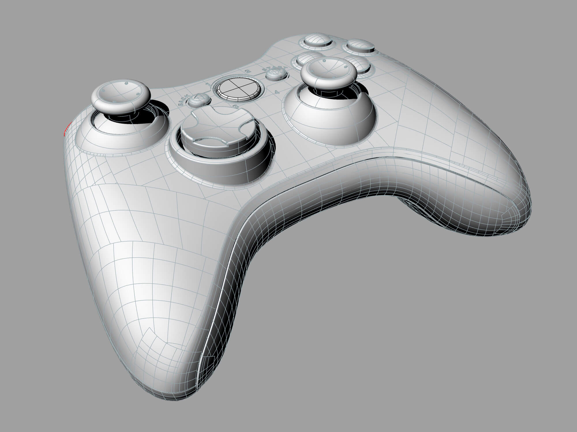 Gamepad 09 3D Model by DennyCG