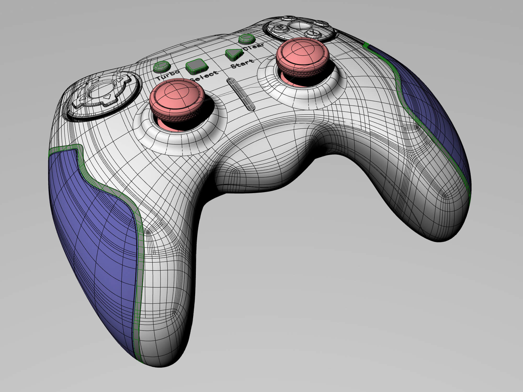Gamepad 13 - 3D Model by DennyCG