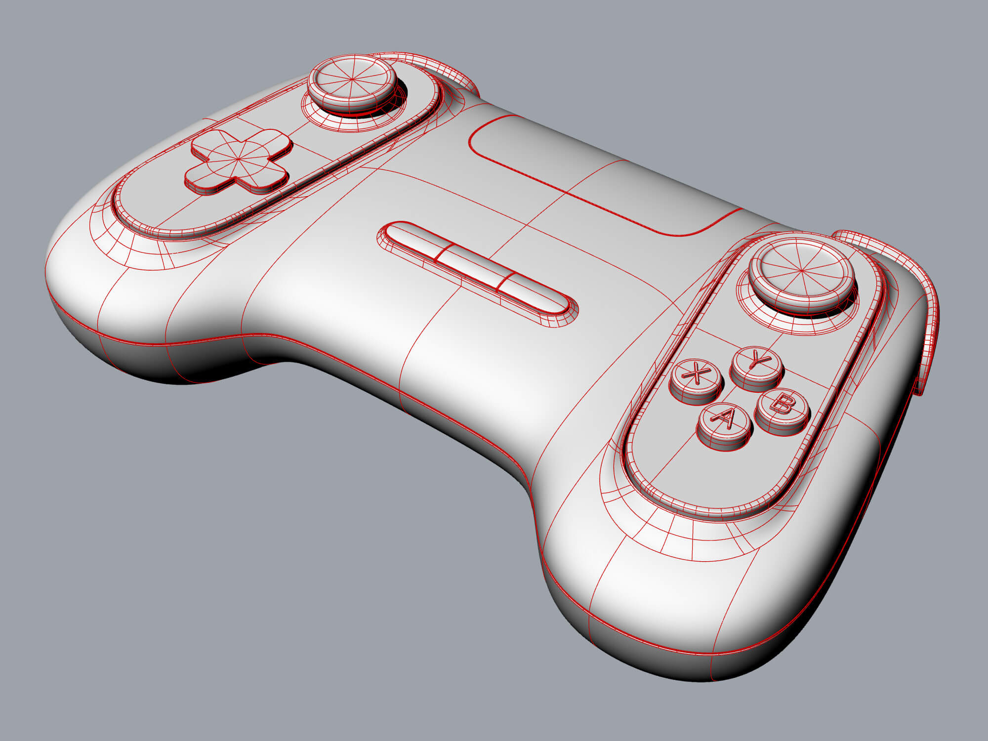 Gamepad 15 3D Model by DennyCG