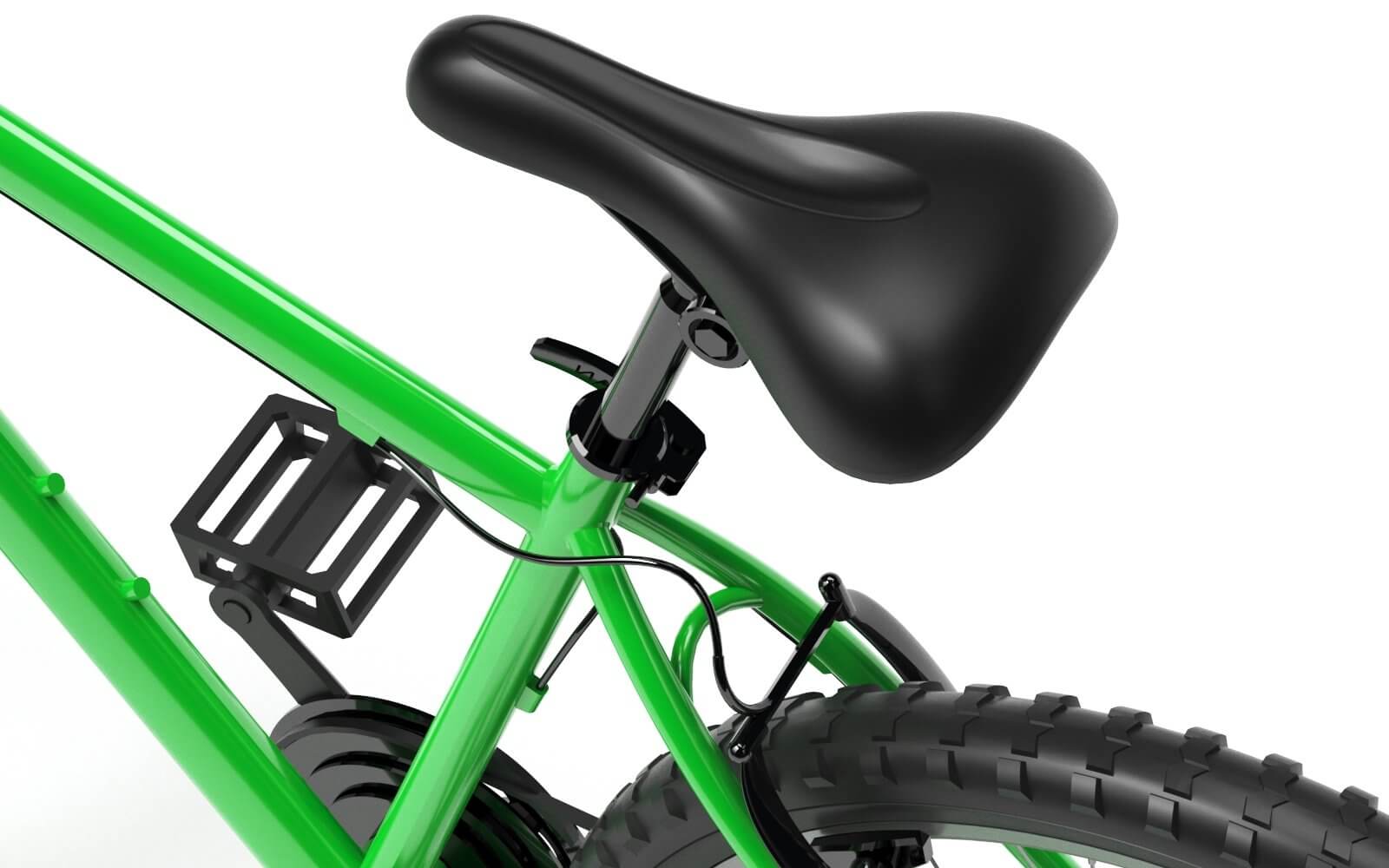 Green Mountain Bike - 3D Model by DennyCG