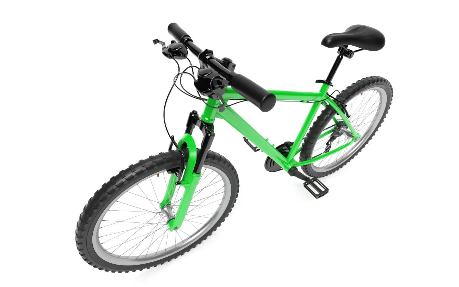 Green Mountain Bike - 3D Model by DennyCG