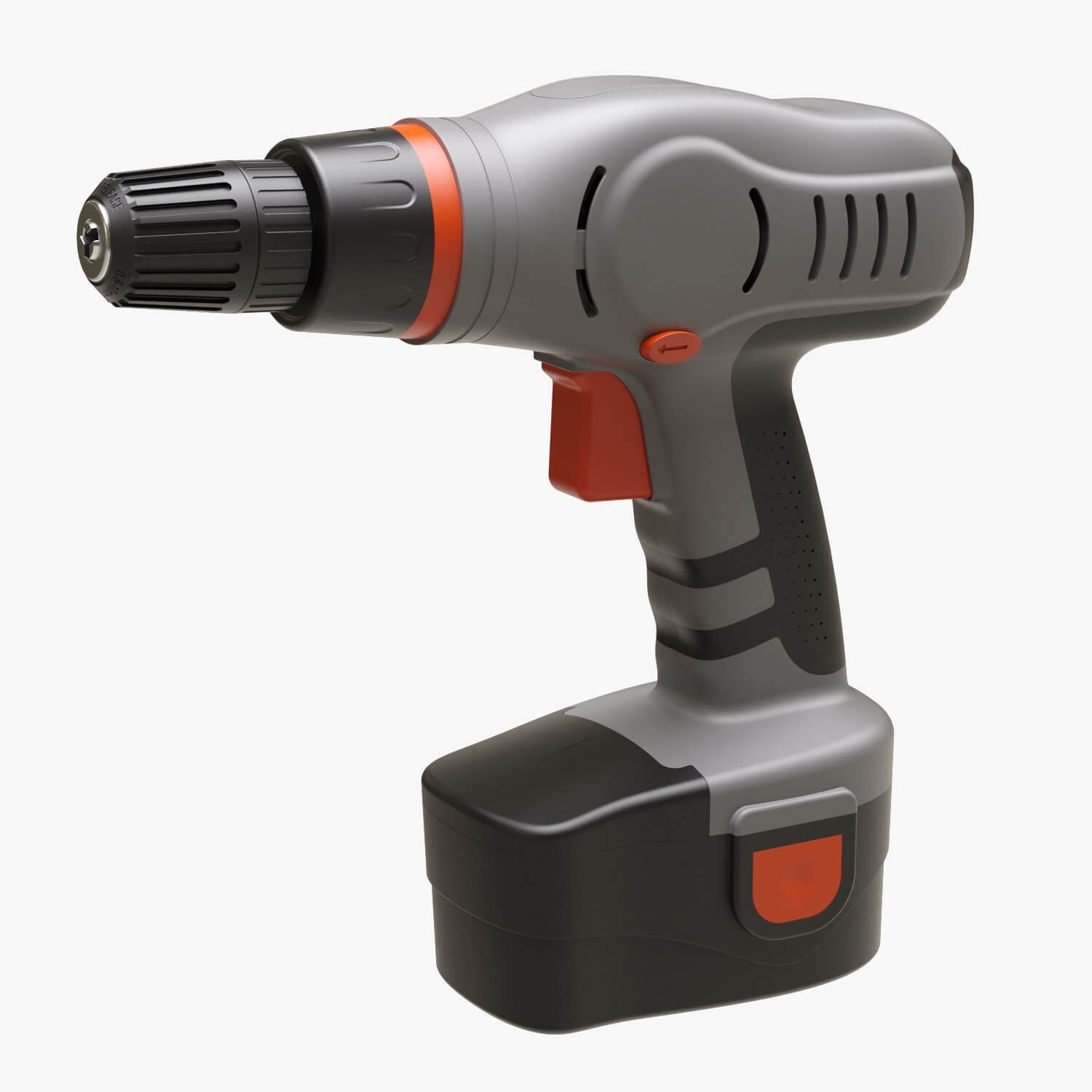 Hand Drill 03 - 3D Model by DennyCG