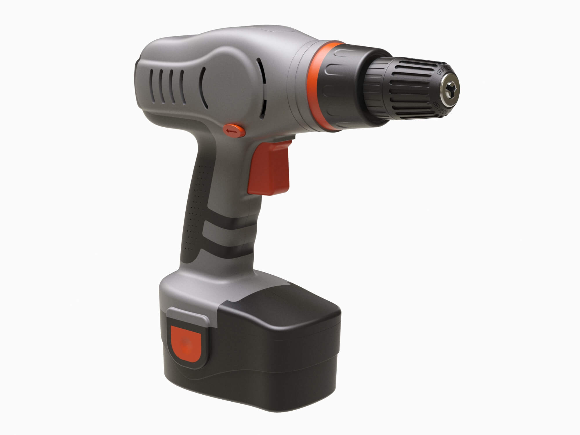 Hand Drill 03 - 3D Model by DennyCG