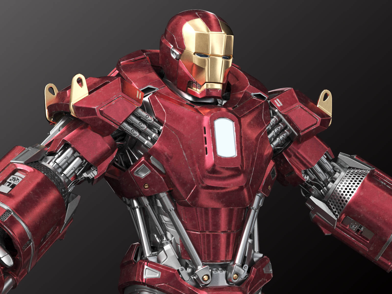 Iron Man 12 - 3D Model by DennyCG