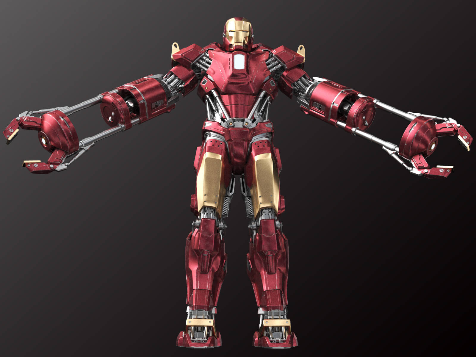 Iron Man 12 - 3D Model by DennyCG
