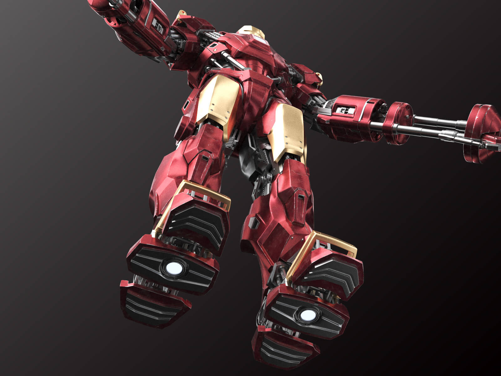 Iron Man 12 - 3D Model by DennyCG