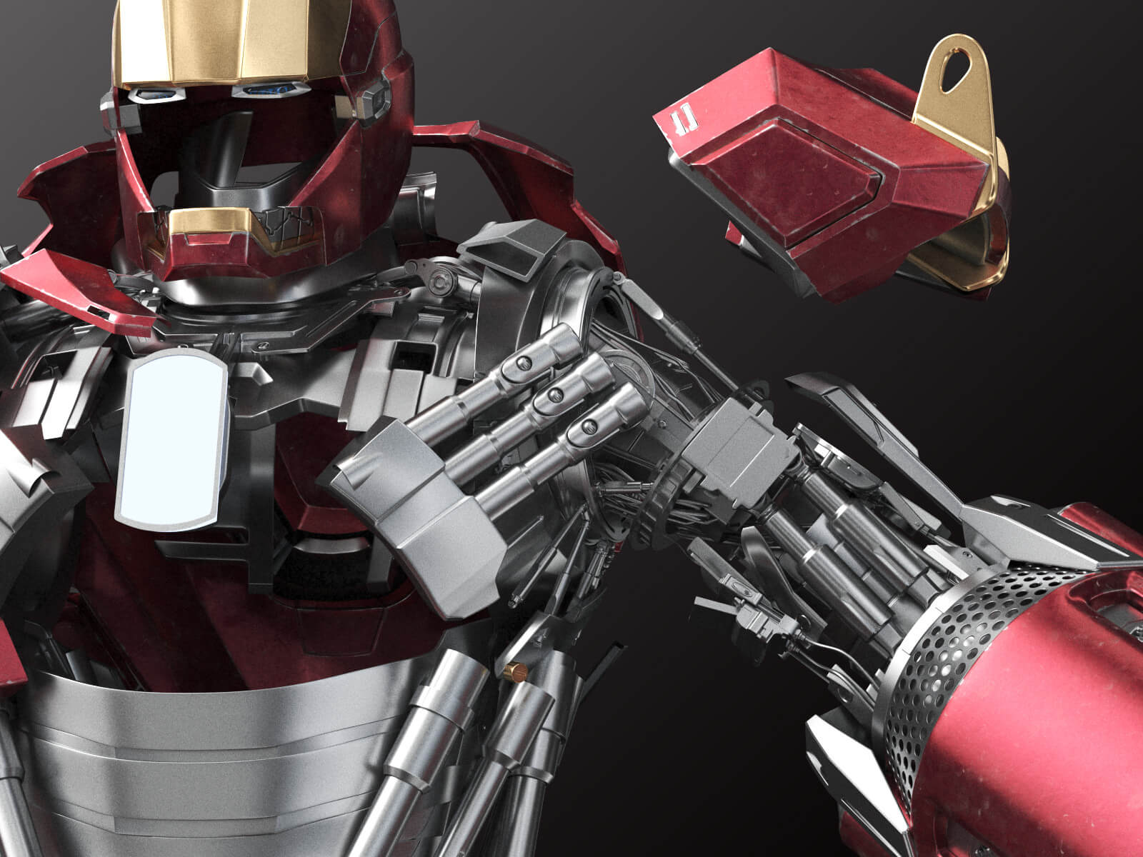 Iron Man 12 - 3D Model by DennyCG