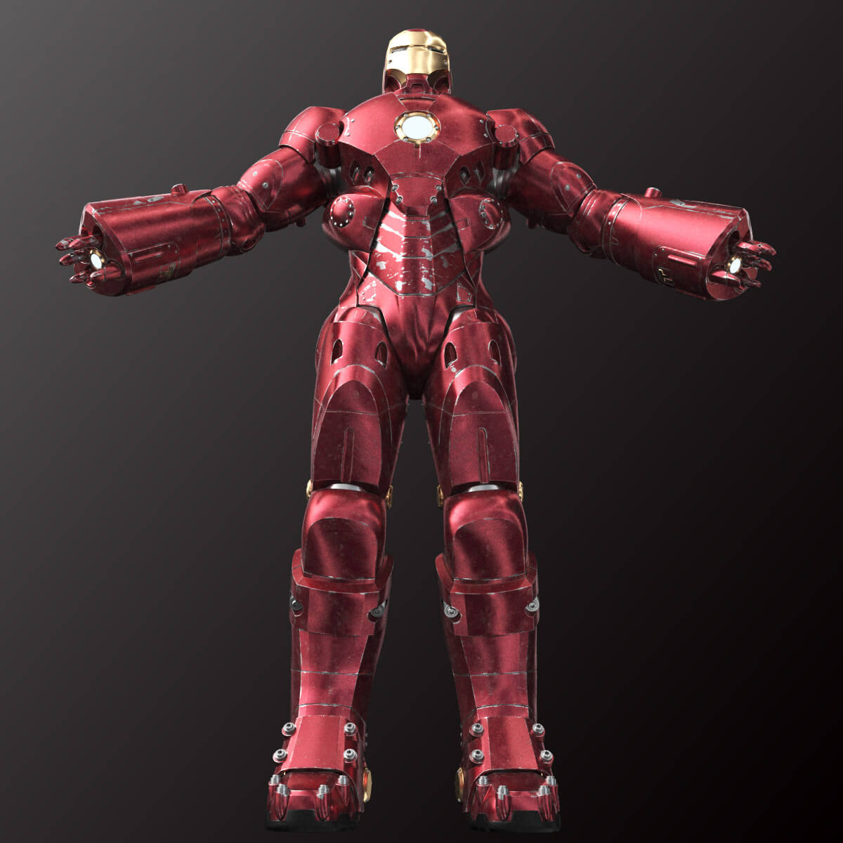 Iron Man Pack 04 4 in 1 by DennyCG