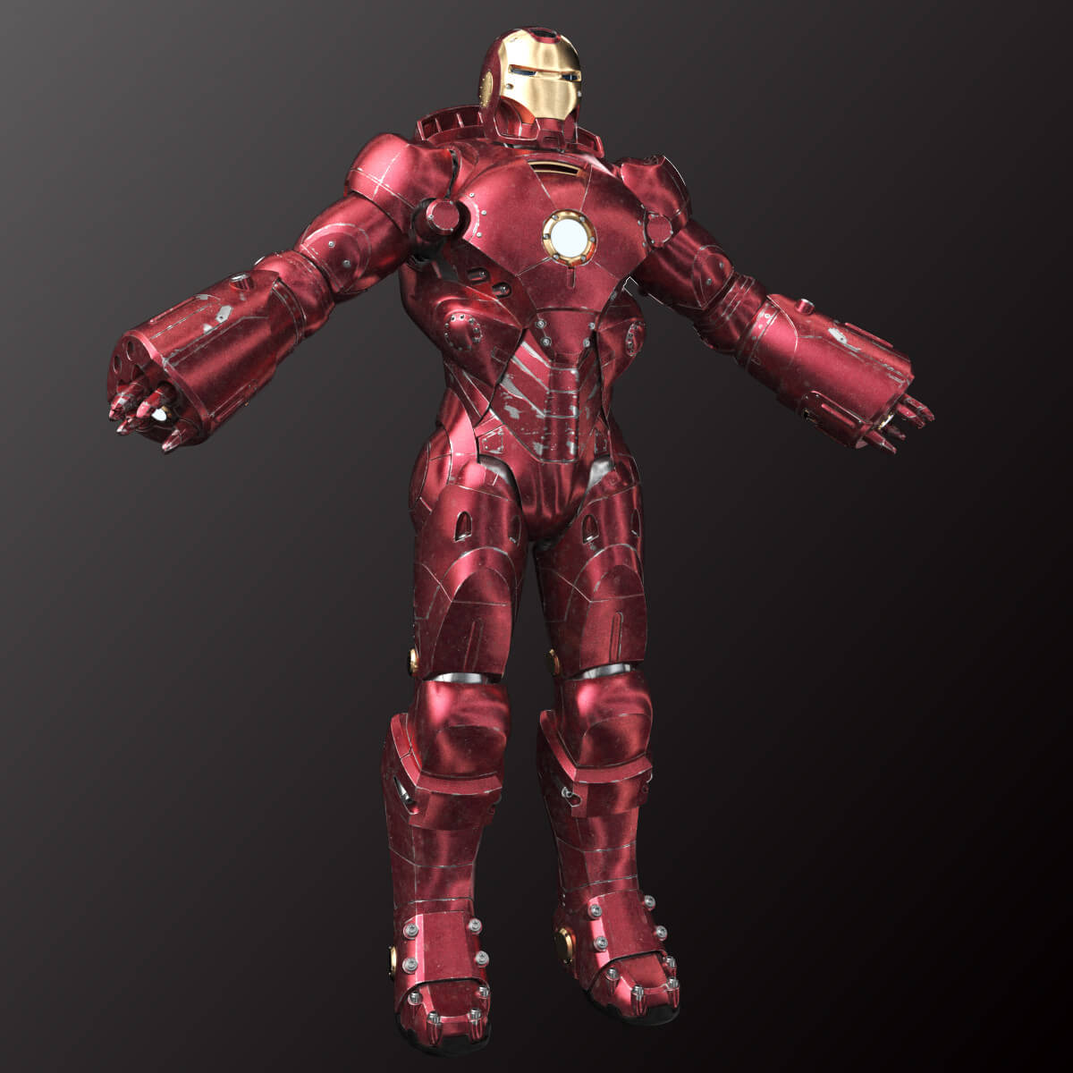 Iron Man Pack 04 4 in 1 by DennyCG