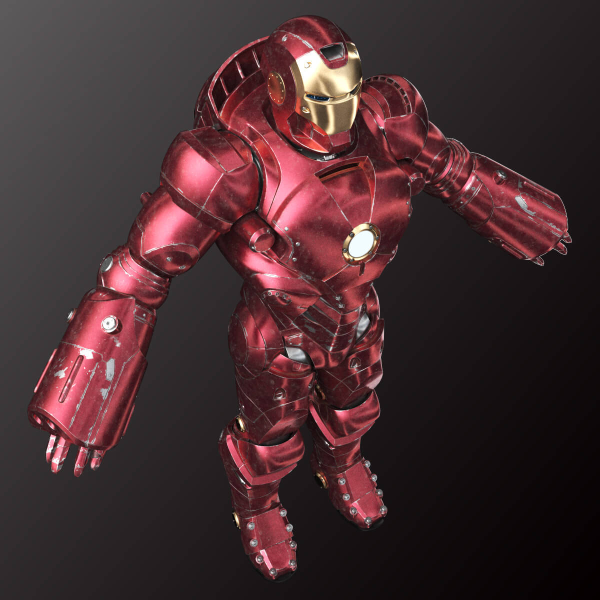 Iron Man Pack 04 4 in 1 by DennyCG