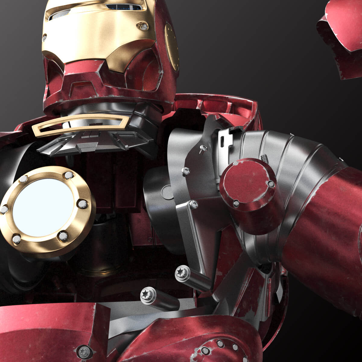 Iron Man Pack 04 4 in 1 by DennyCG